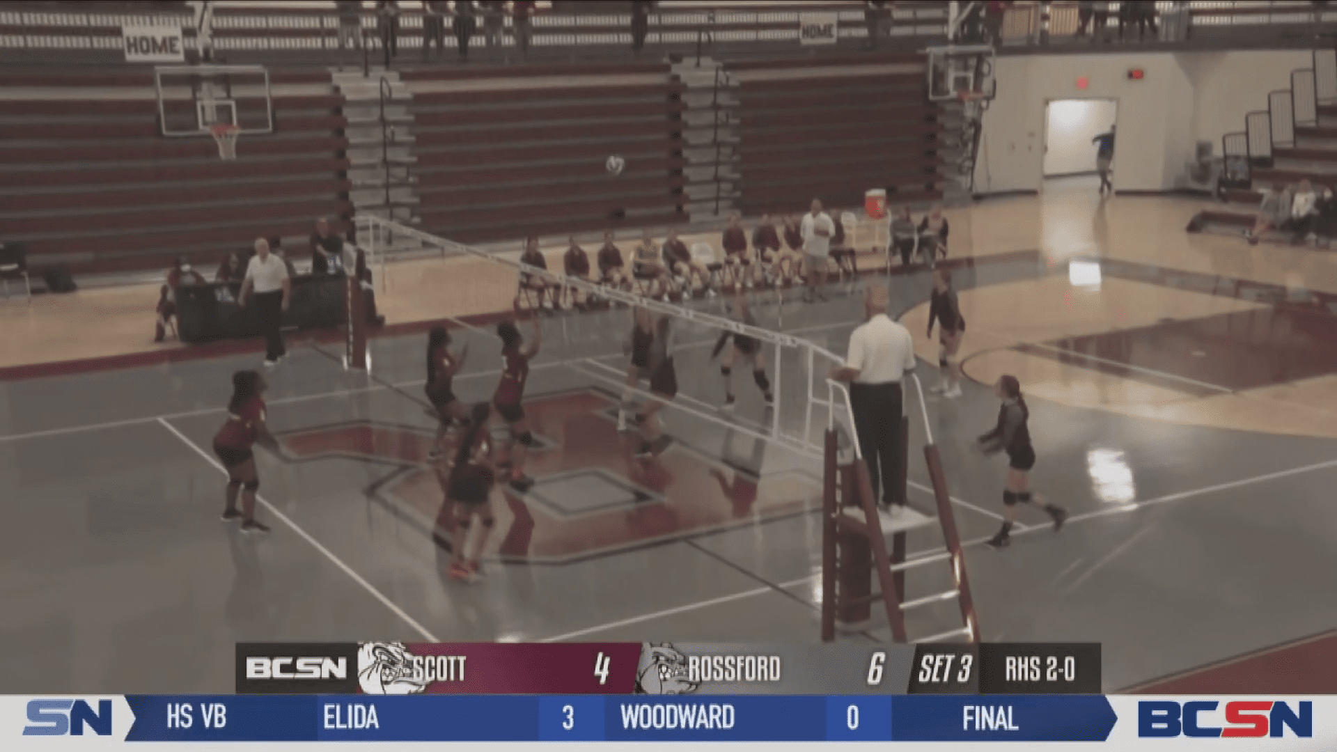 Rossford Wins Battle of the Bulldogs over Scott in Volleyball Sectional ...