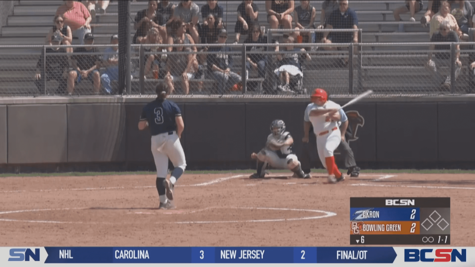 Falcons Split Softball Doubleheader with Akron | BCSN