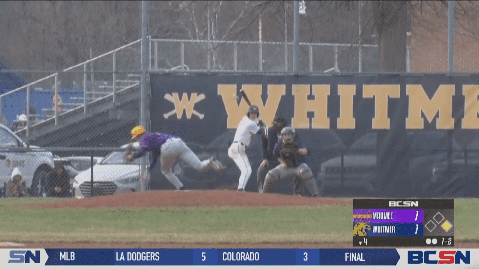 Whitmer Baseball Rallies Past Maumee | BCSN