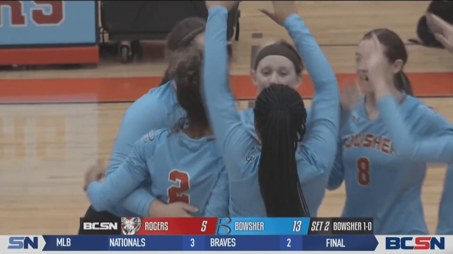 Bowsher Sweeps Rogers in Volleyball | BCSN