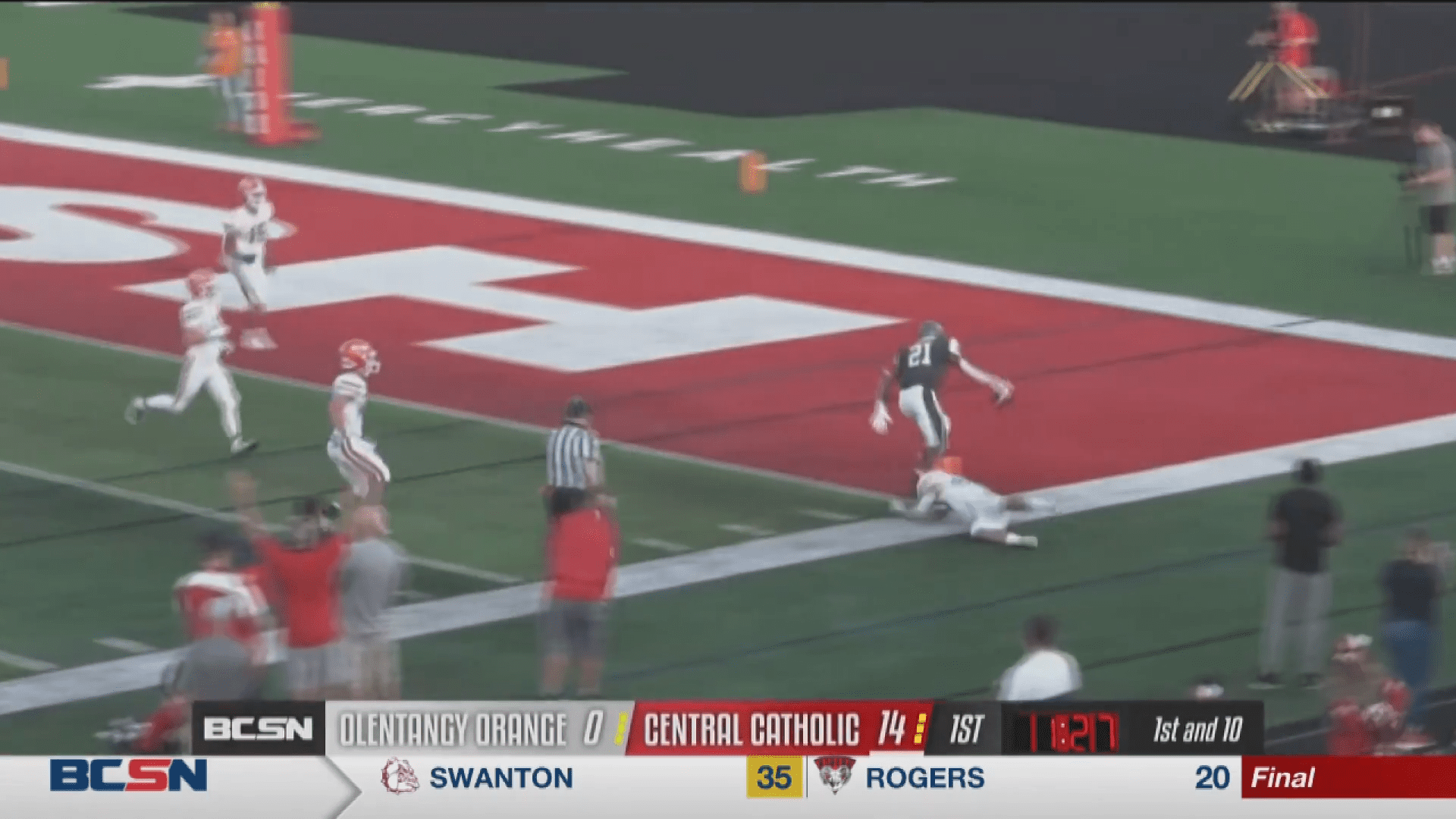 Chris Edmonds and Central Catholic Roll to 40-10 Victory | BCSN