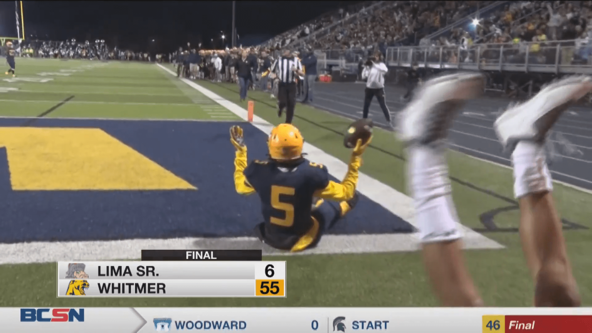 Whitmer Wins Big Over Lima Senior on Homecoming | BCSN