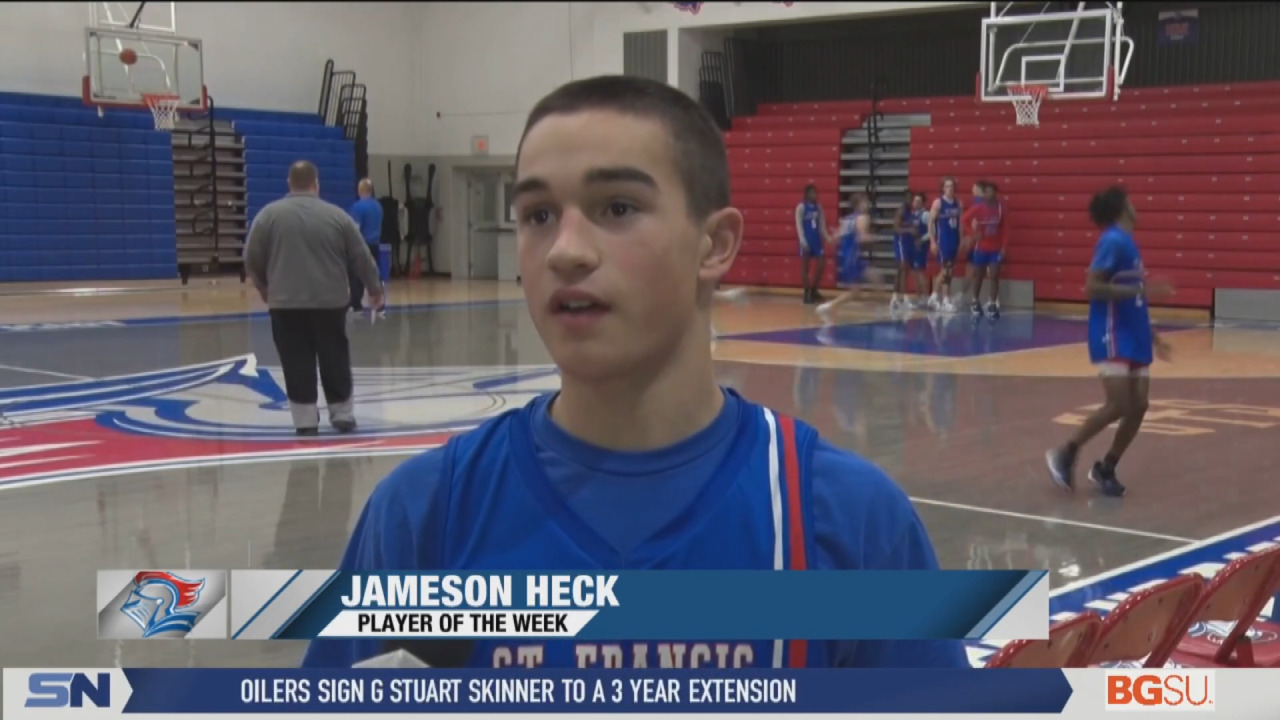 Jameson Heck Wins Player of the Week Honors | BCSN