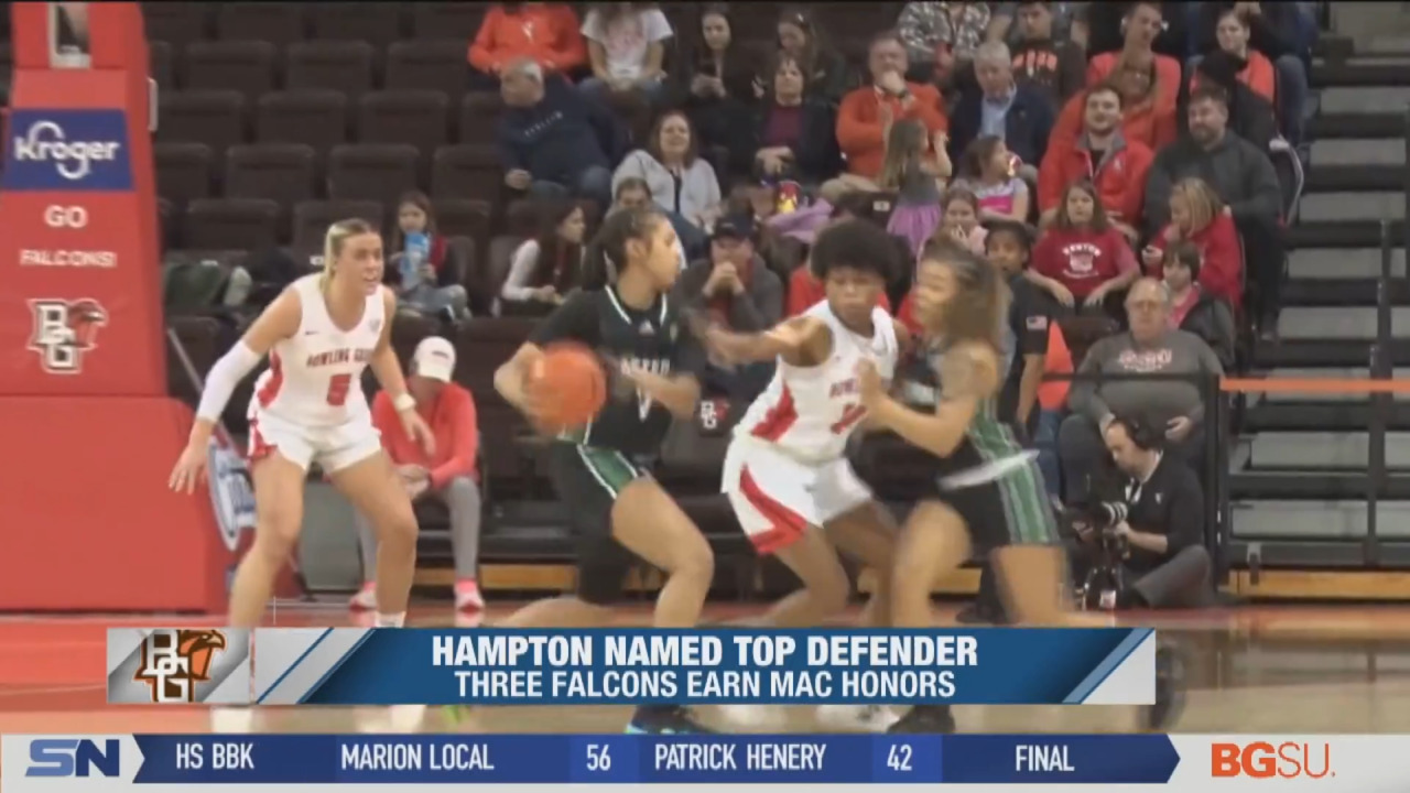 Nyla Hampton Named MAC Defensive Player of the Year | BCSN