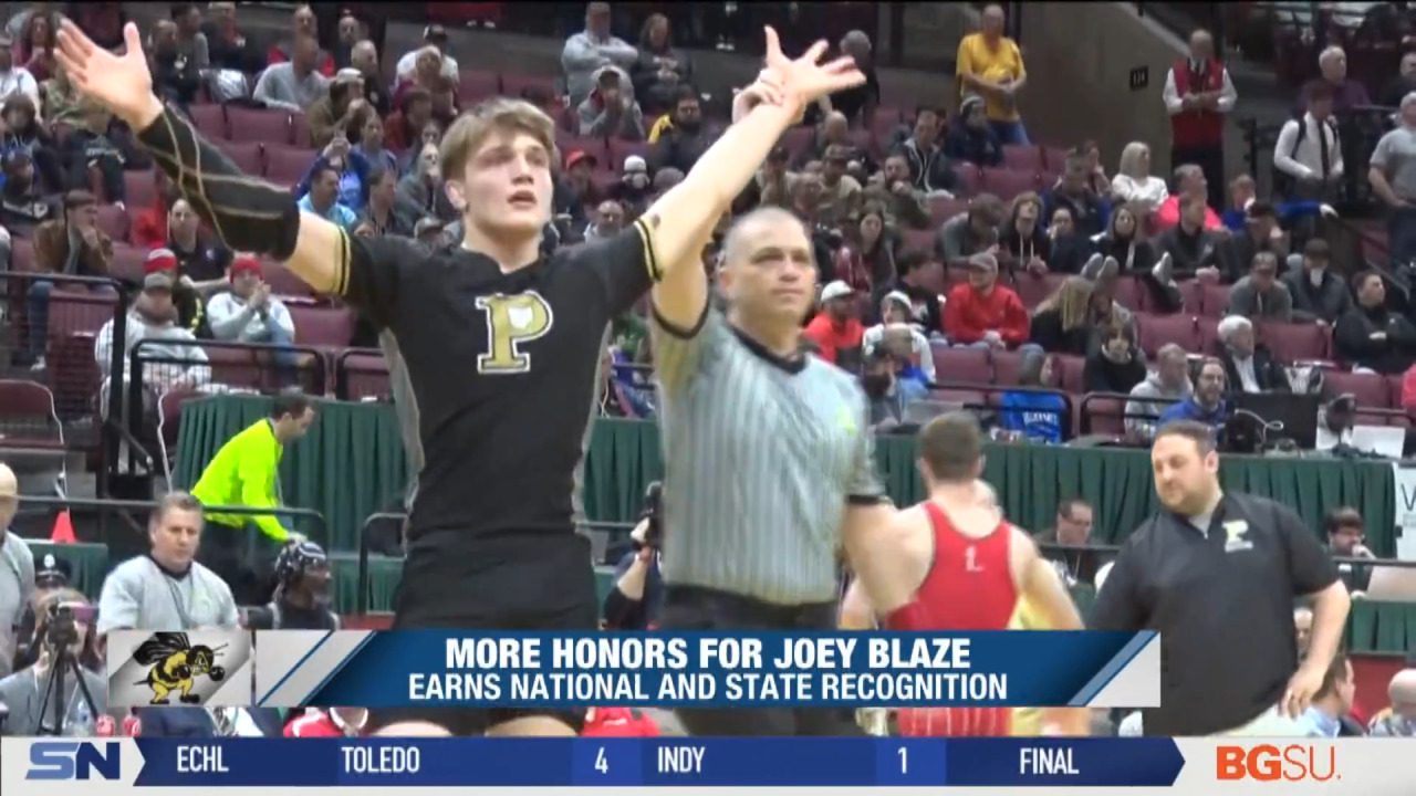 Joey Blaze Earns Mark Zimmer Award as State Wrestler of the Year | BCSN