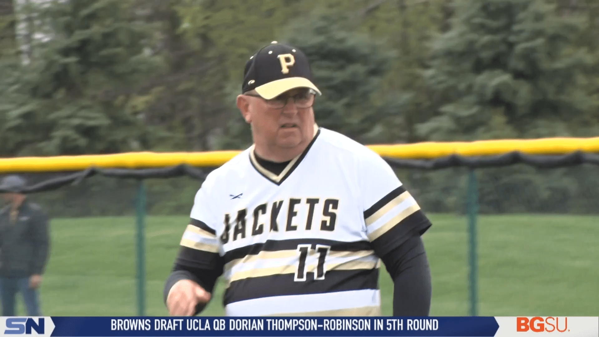 Dave Hall Embraces Family, History at Perrysburg's 700 Win Ceremony | BCSN