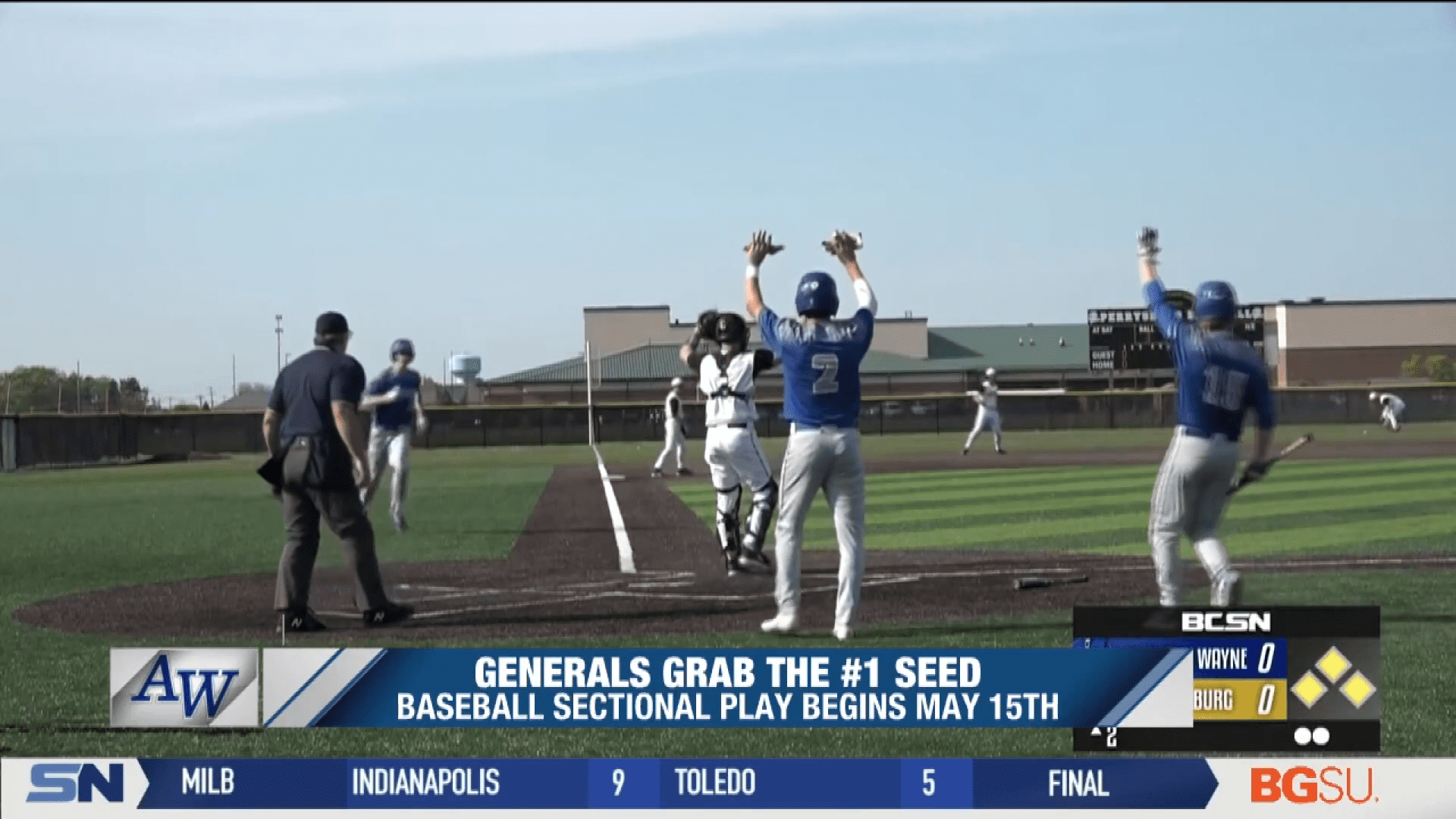 Anthony Wayne Baseball Earns #1 Seed in D-I Northwest District | BCSN