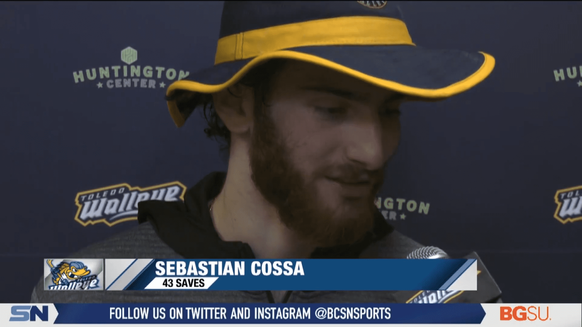 Cossa Stands Tall, Lifts Walleye to 3-0 Lead over Cyclones | BCSN