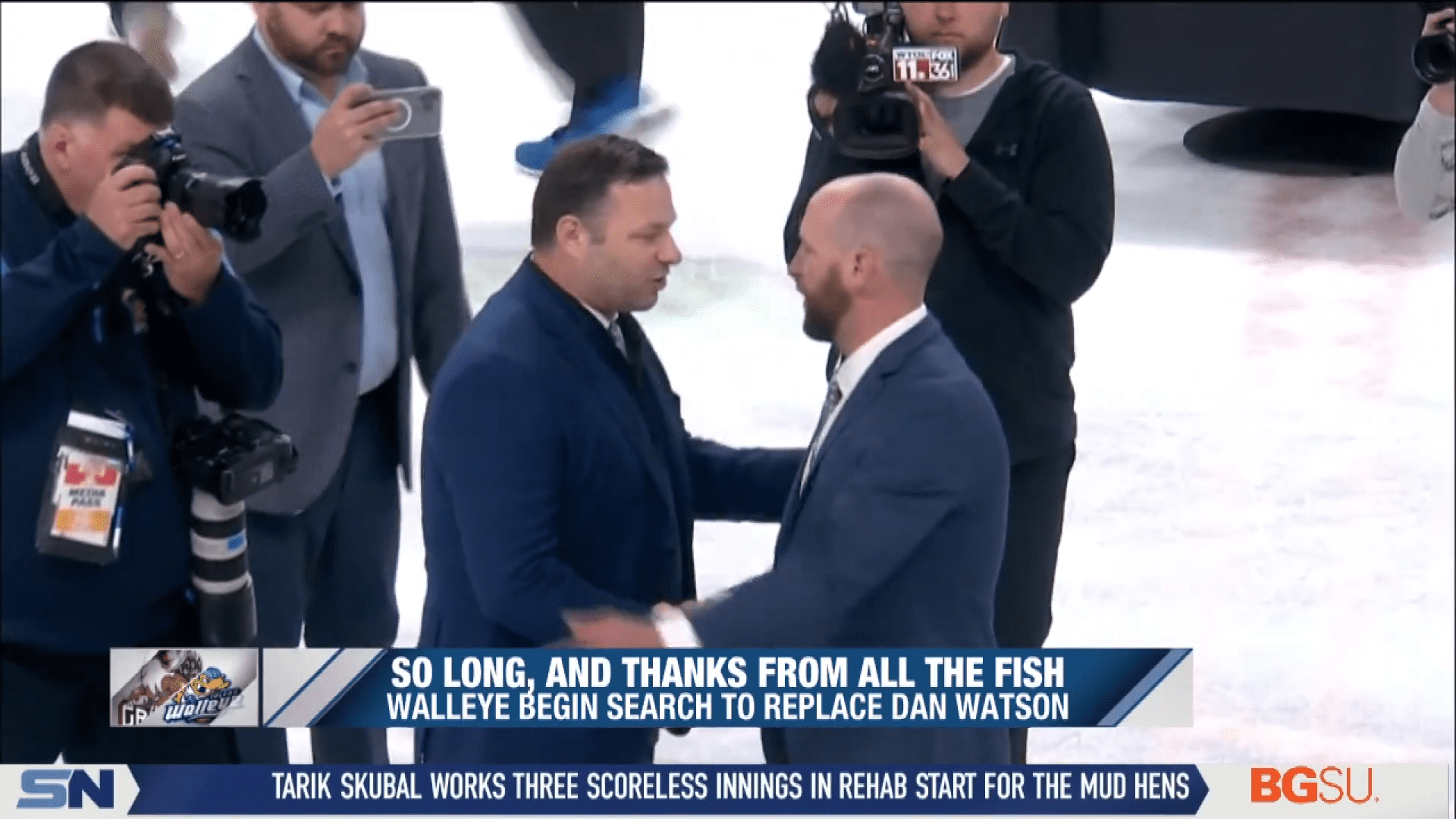 Big Shoes to Fill, Walleye Search for Next Head Coach | BCSN