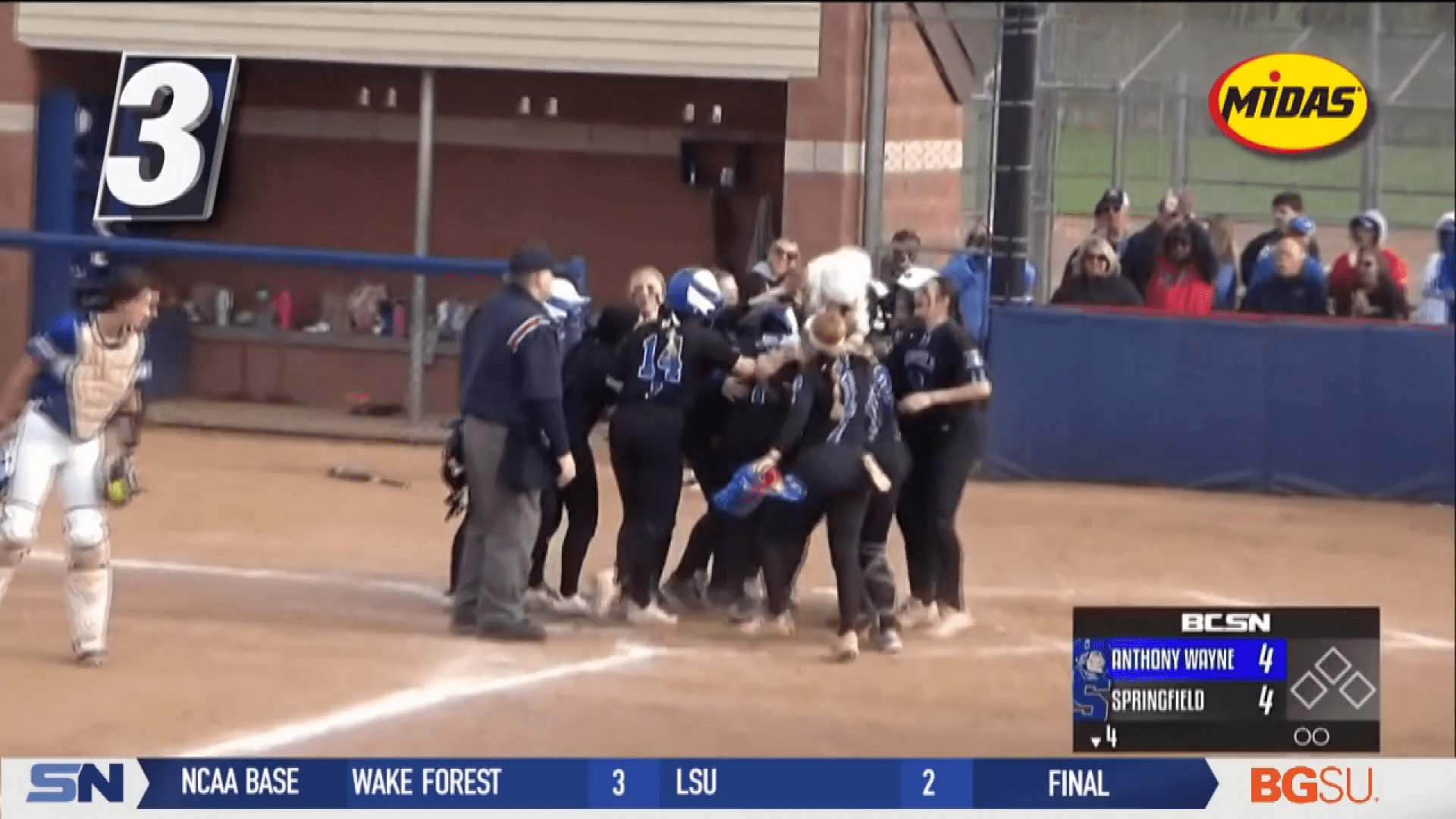 Top 5 Plays of the Softball Season | BCSN