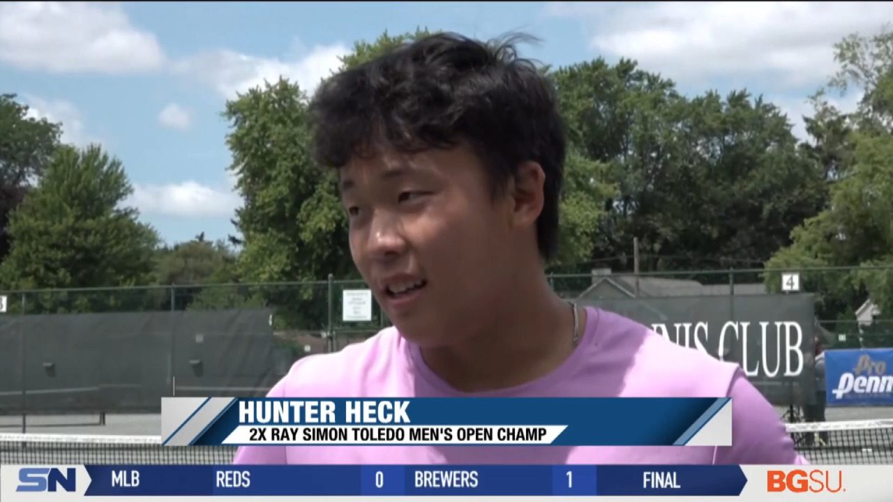 Hunter Heck Repeats as Ray Simon Memorial Open Tennis Champ | BCSN