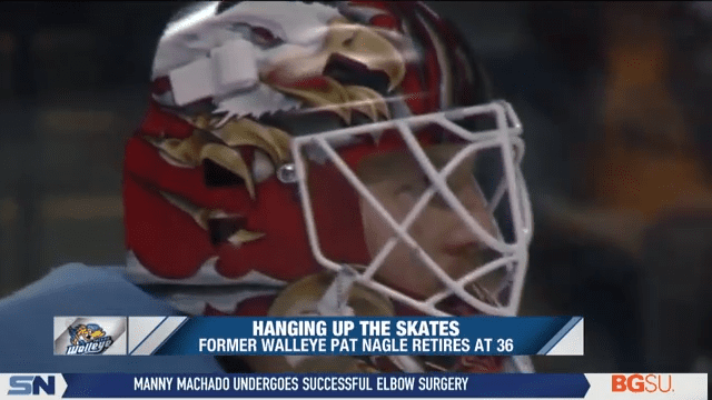 Former Walleye Goalie Pat Nagle Retires | BCSN