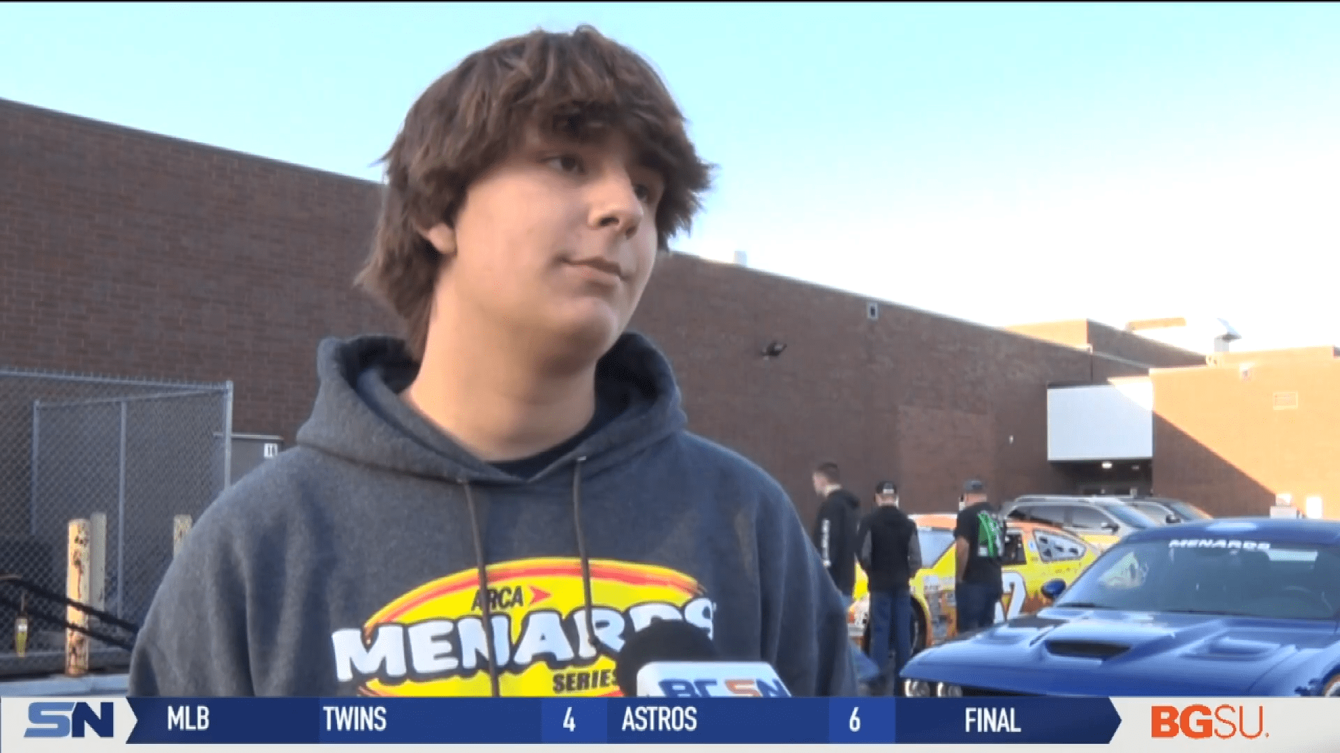 Southview Students Talk Shop and Stock Cars during ARCA Pit Stop | BCSN