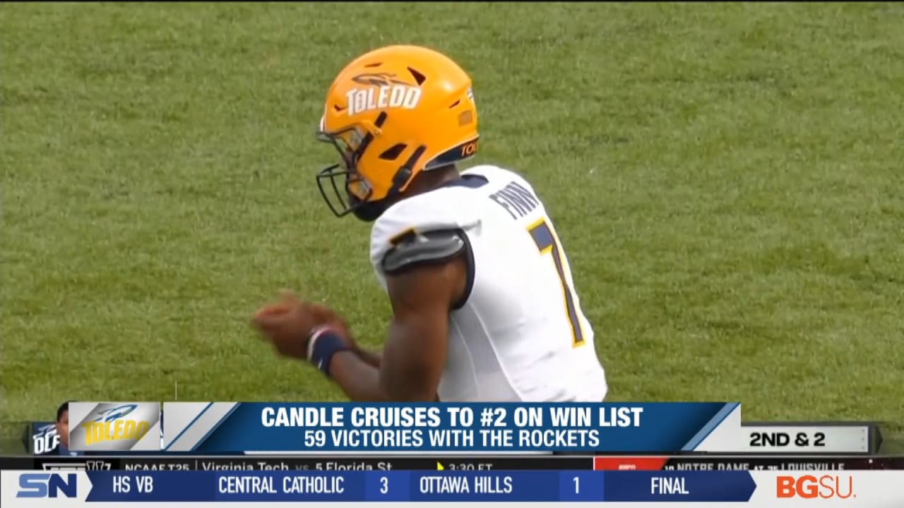 Jason Candle Cruises to Number Two on Toledo Program Career Win List | BCSN