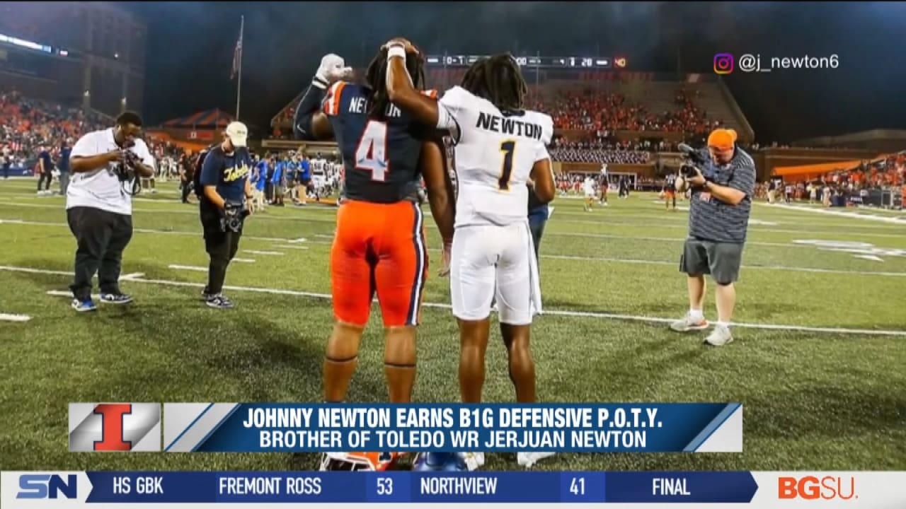 Johnny Newton Named Big Ten Defensive Player of the Year | BCSN