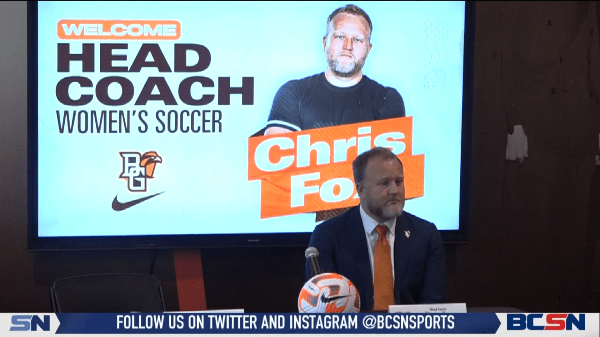 Bowling Green Welcomes Chris Fox as Women's Soccer Head Coach | BCSN