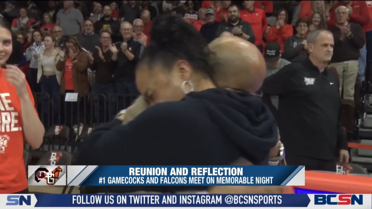 Fred Chmiel, Dawn Staley Reunite At the Stroh | BCSN