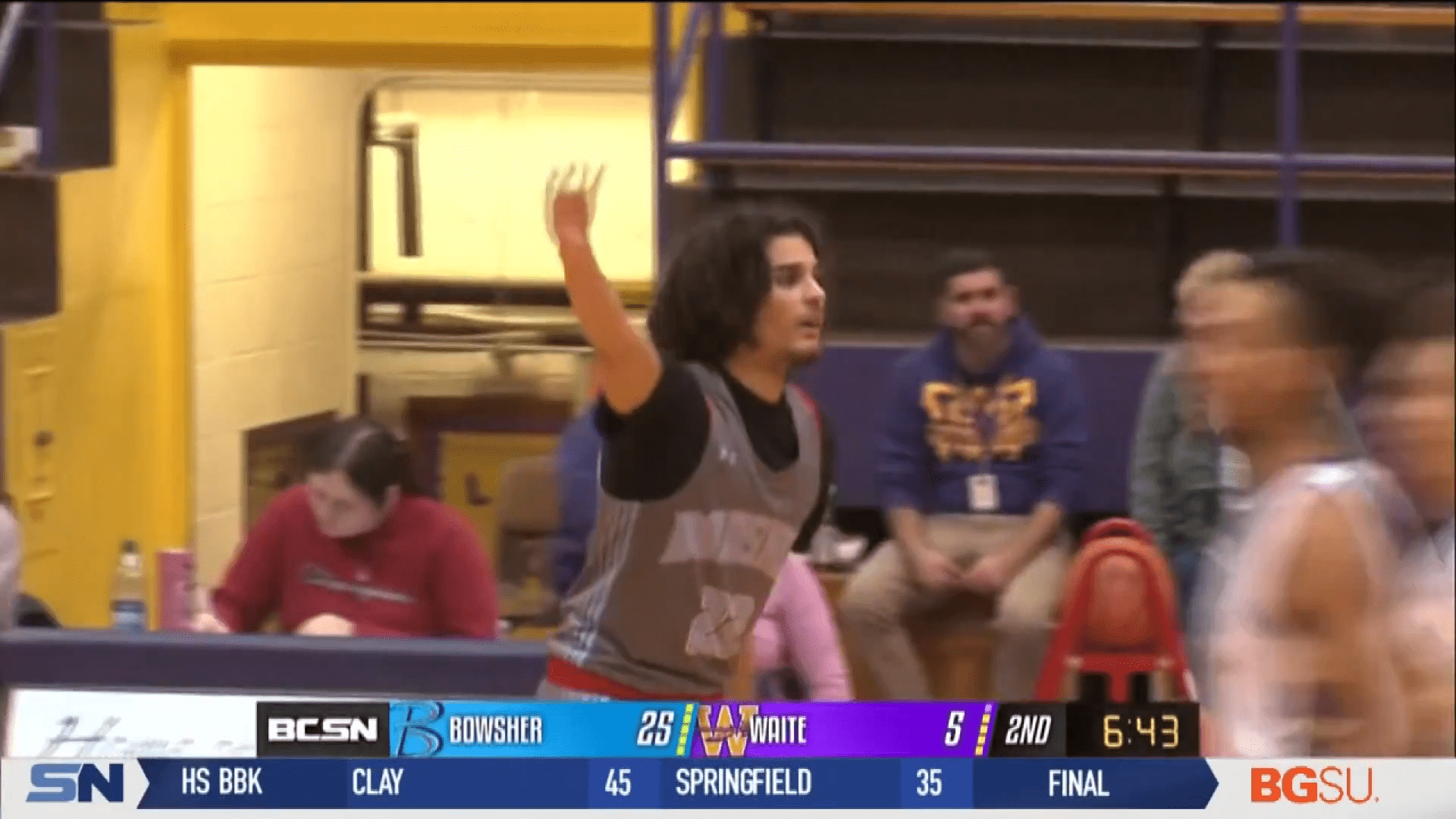 Juan Smith's Dynamic Effort Lifts Bowsher over Waite | BCSN