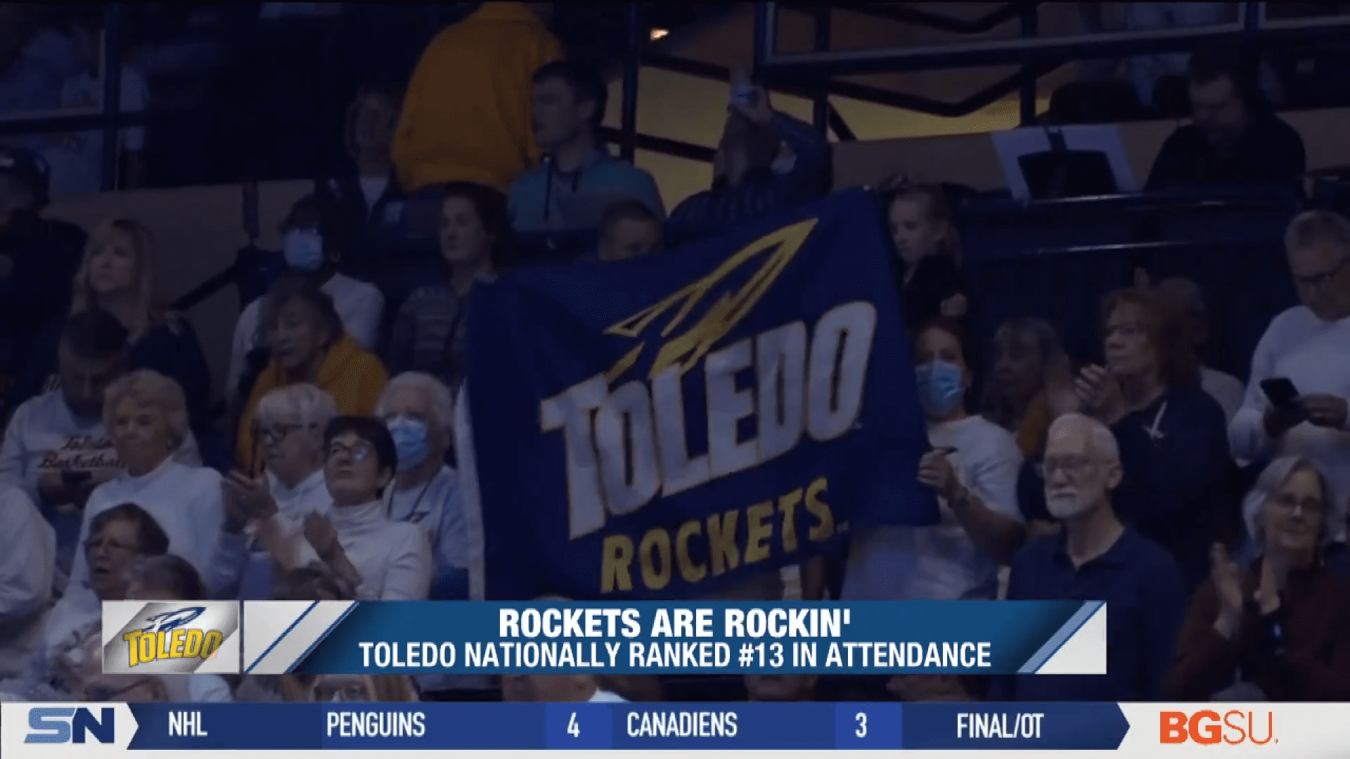 Rockets Rank 13th Nationally for Average Attendance | BCSN