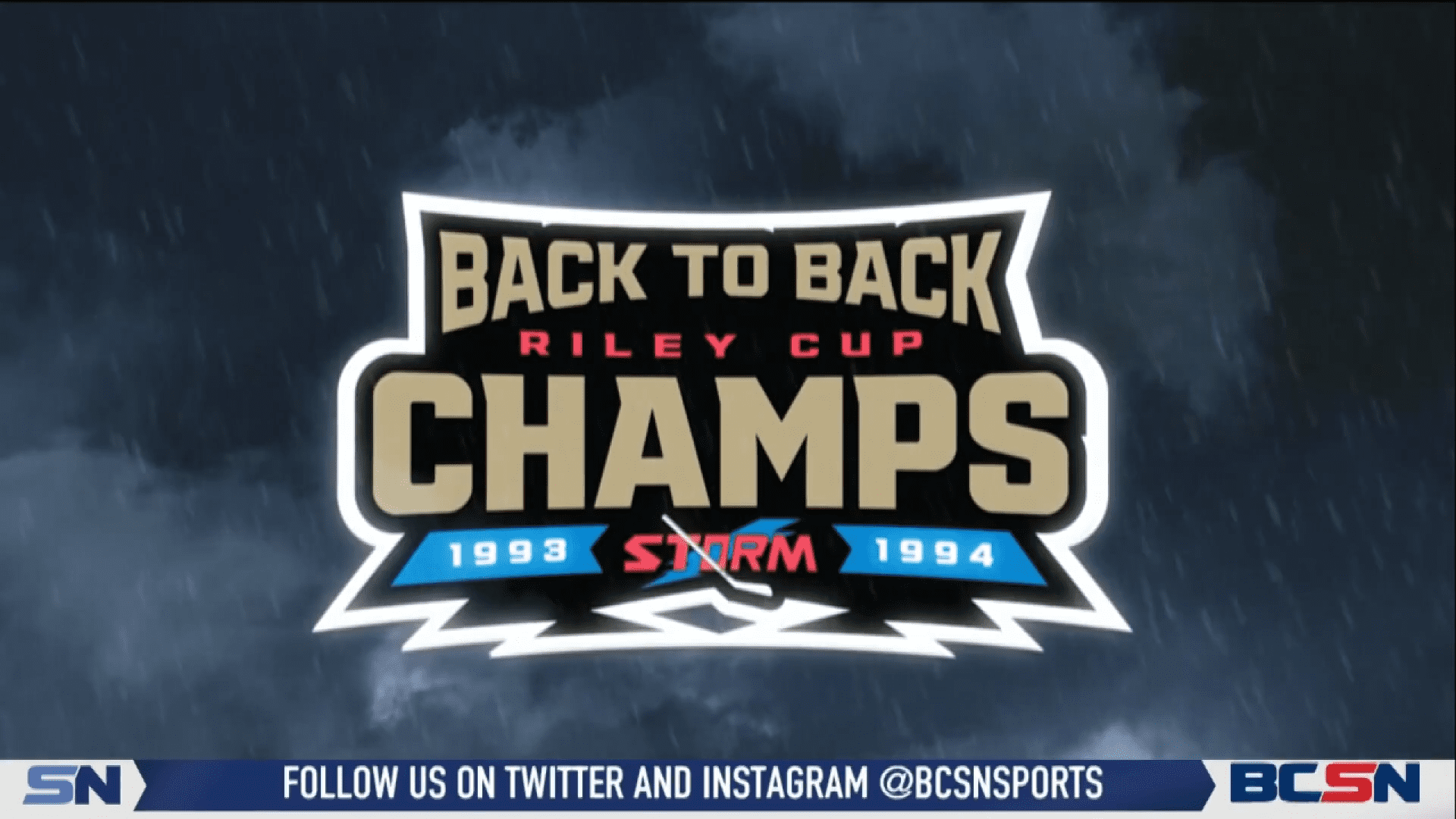 Melzak Monday: Storm Weekend Recap | BCSN