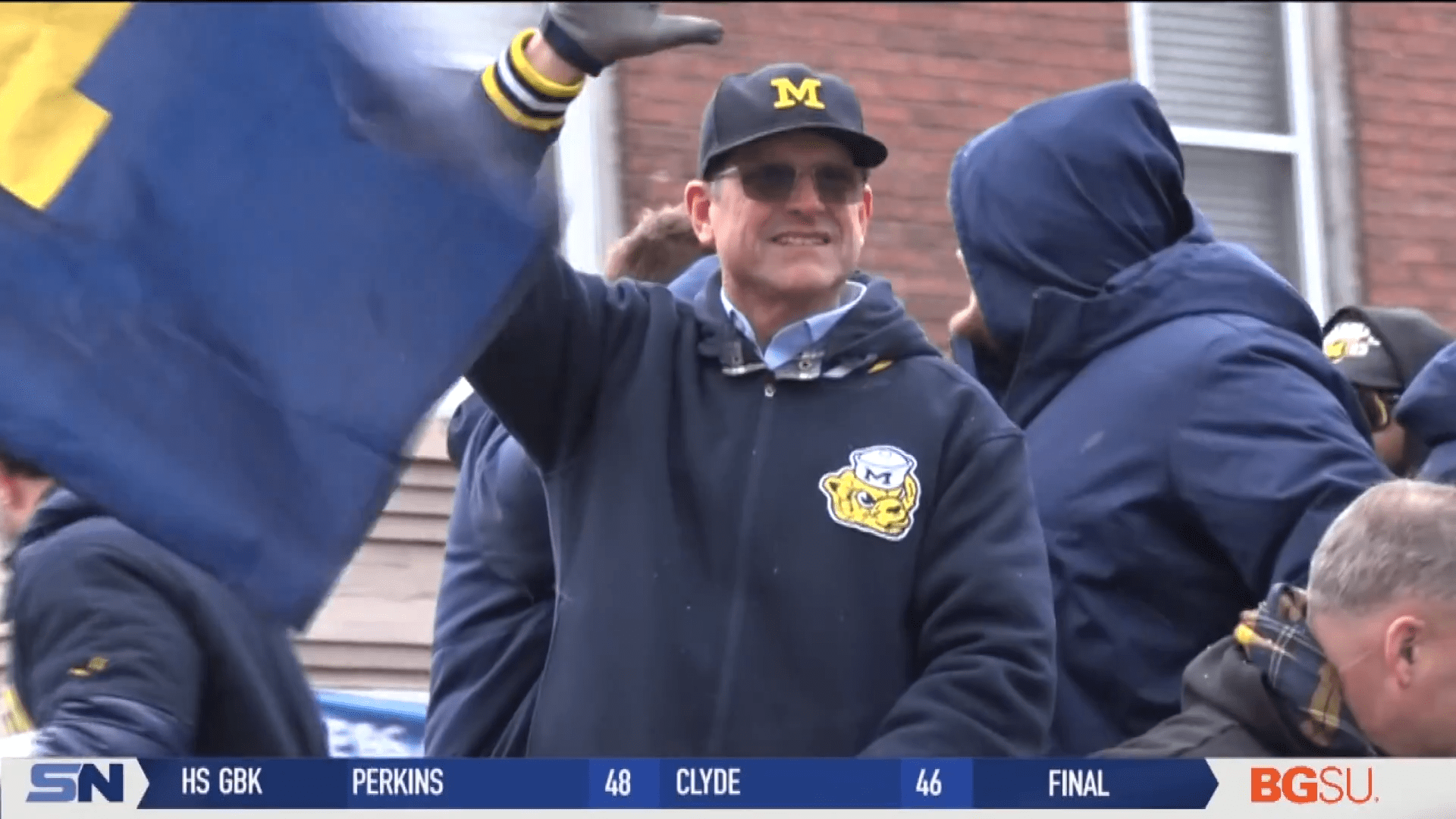 Michigan Fans Party at Parade for Long-Awaited National Championship | BCSN