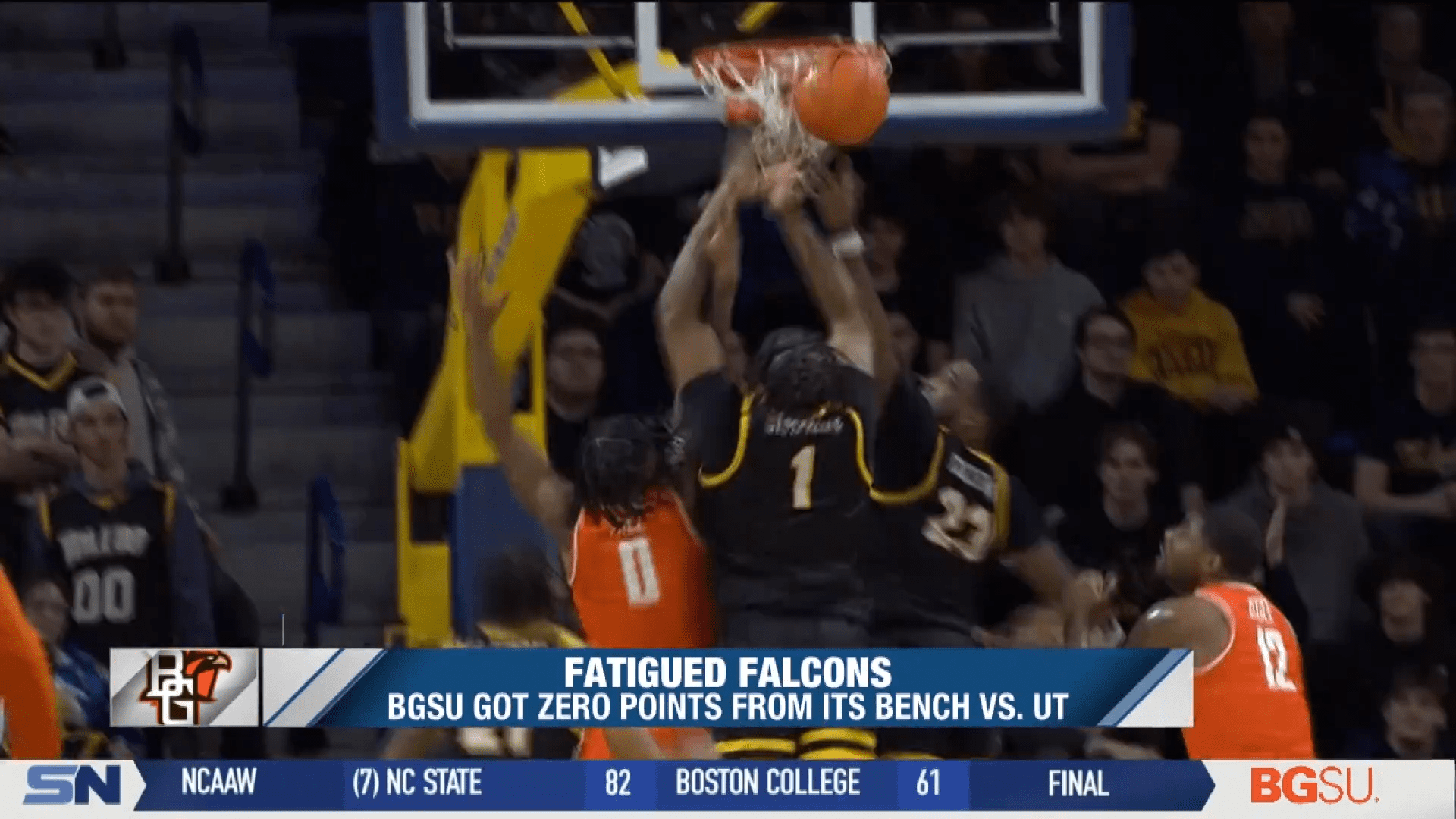 Sam Towns Returns for Injury-Riddled Falcons | BCSN