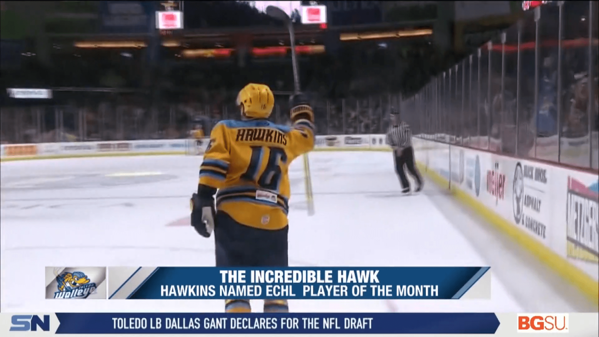 Brandon Hawkins Named ECHL December Player of the Month | BCSN
