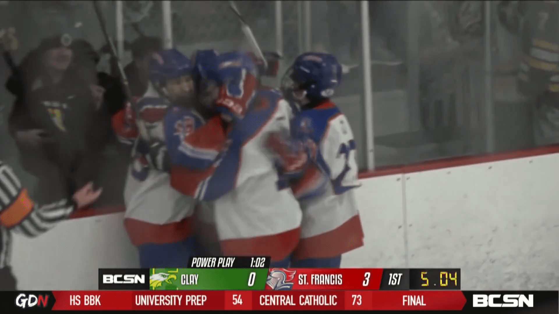 St. Francis Cruises by Clay to Hockey Regional Final | BCSN