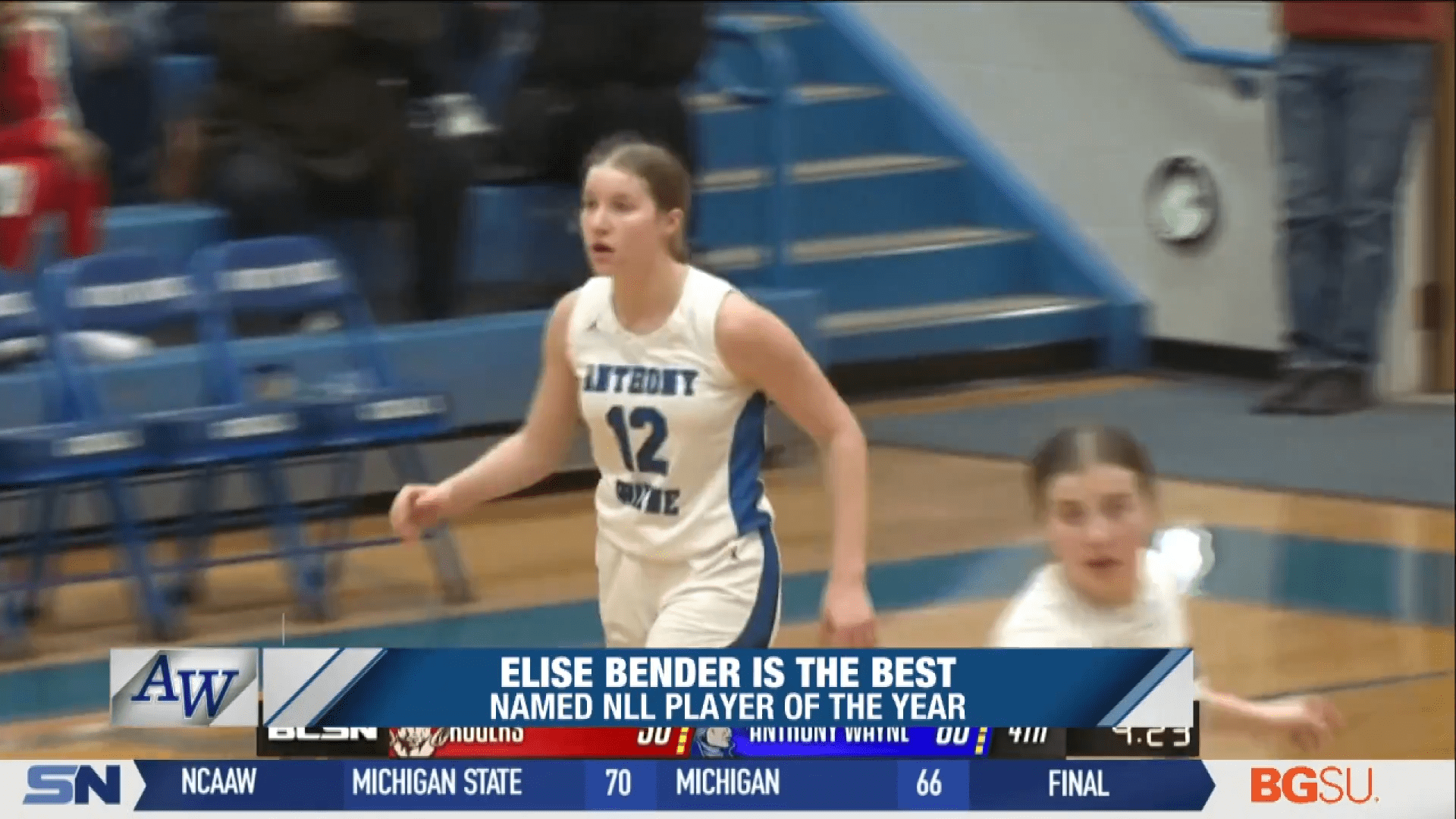 Elise Bender Named NLL Player of the Year | BCSN