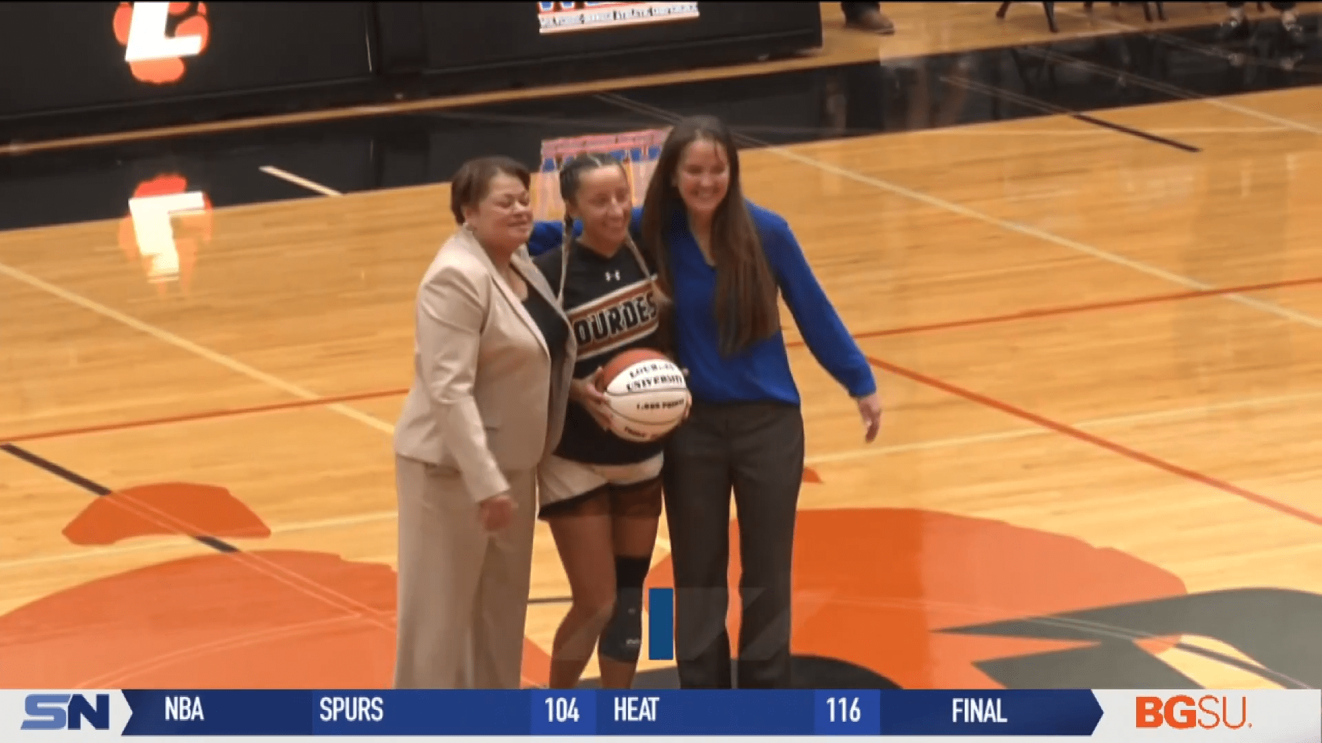 Lourdes on Fire Against Cornerstone | BCSN