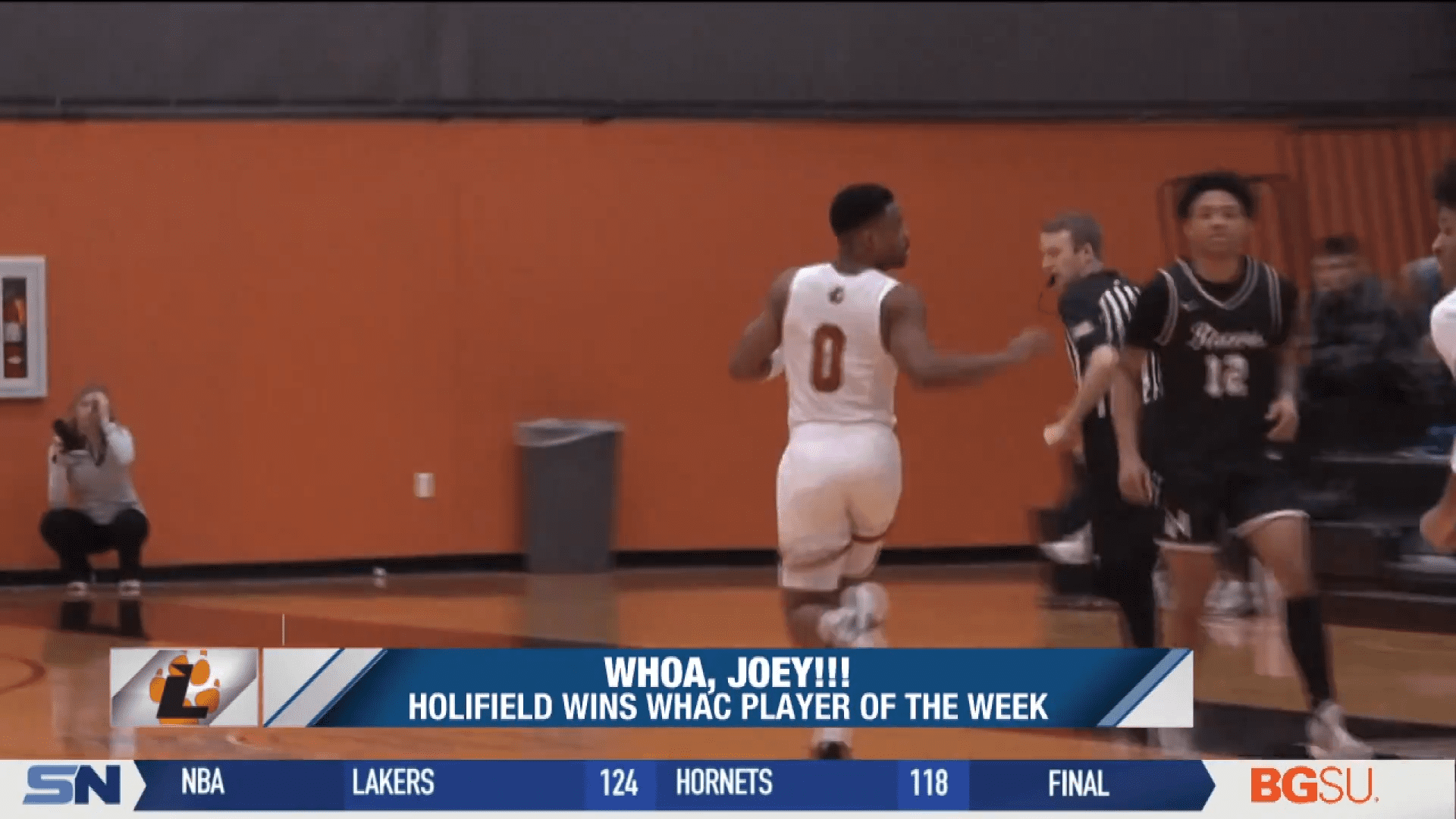 Joey Holifield Wins WHAC Player of the Week Award | BCSN