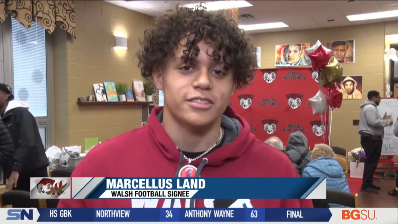 Rogers' Marcellus Land Signs with Walsh University | BCSN
