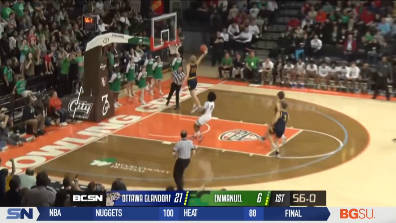 Emmanuel Christian Can't Keep Up with Ottawa-Glandorf | BCSN