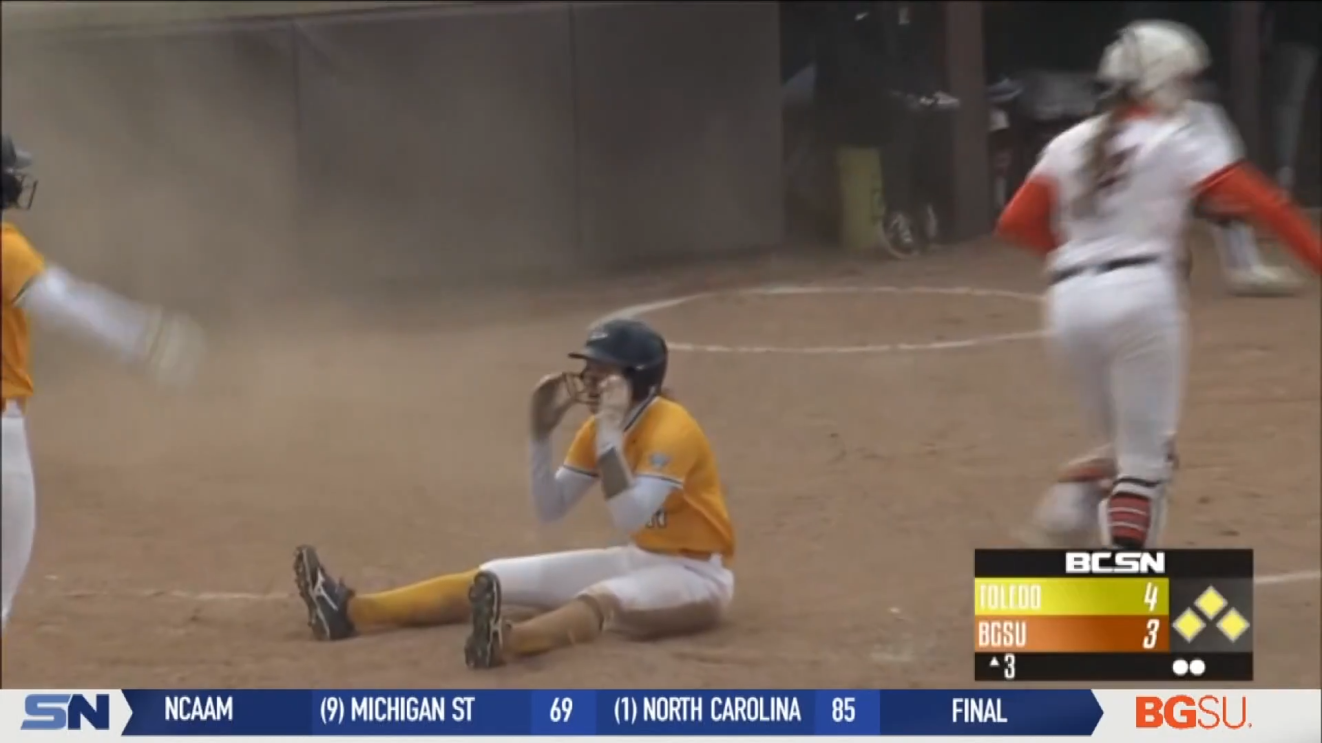 Toledo Softball Doubles up Bowling Green | BCSN