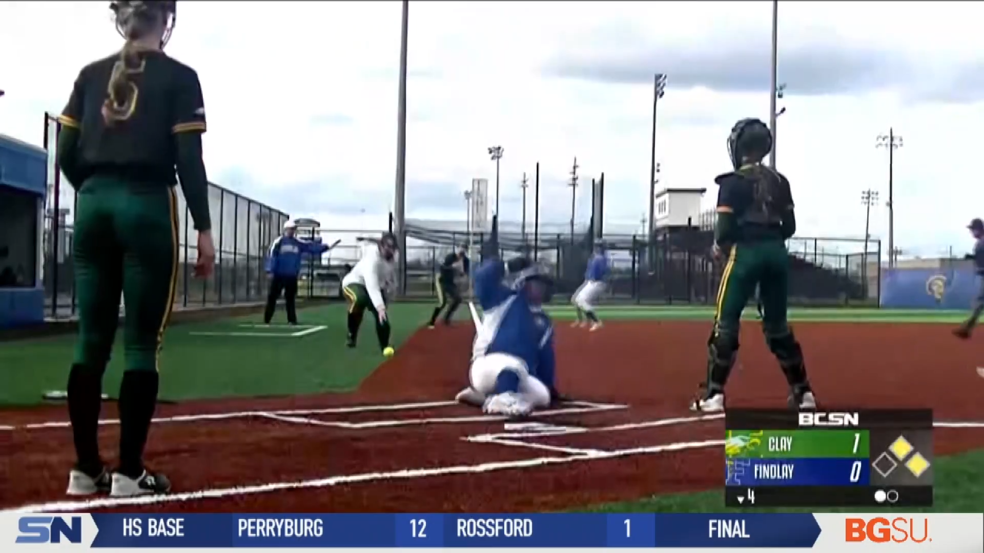 Findlay Softball Stays Unbeaten against Clay | BCSN