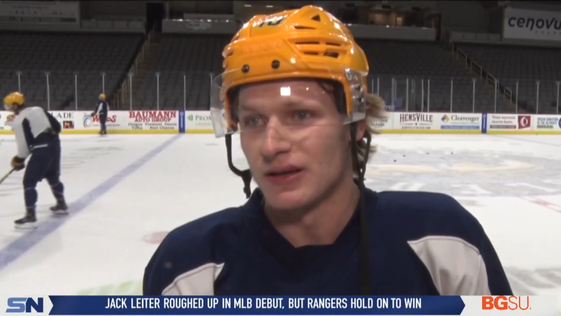 Riley Sawchuk Returns to the Walleye for the Playoffs | BCSN