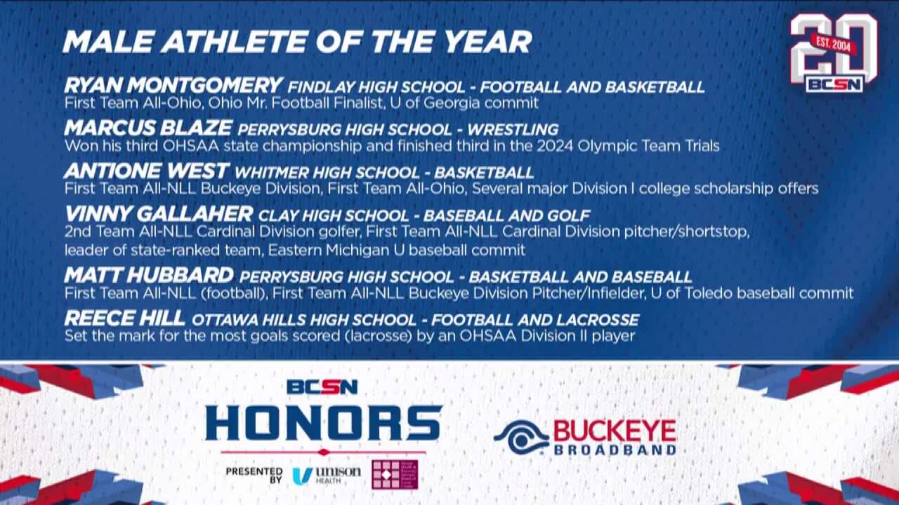 BCSN Honors Male Athlete of the Year Promo | BCSN