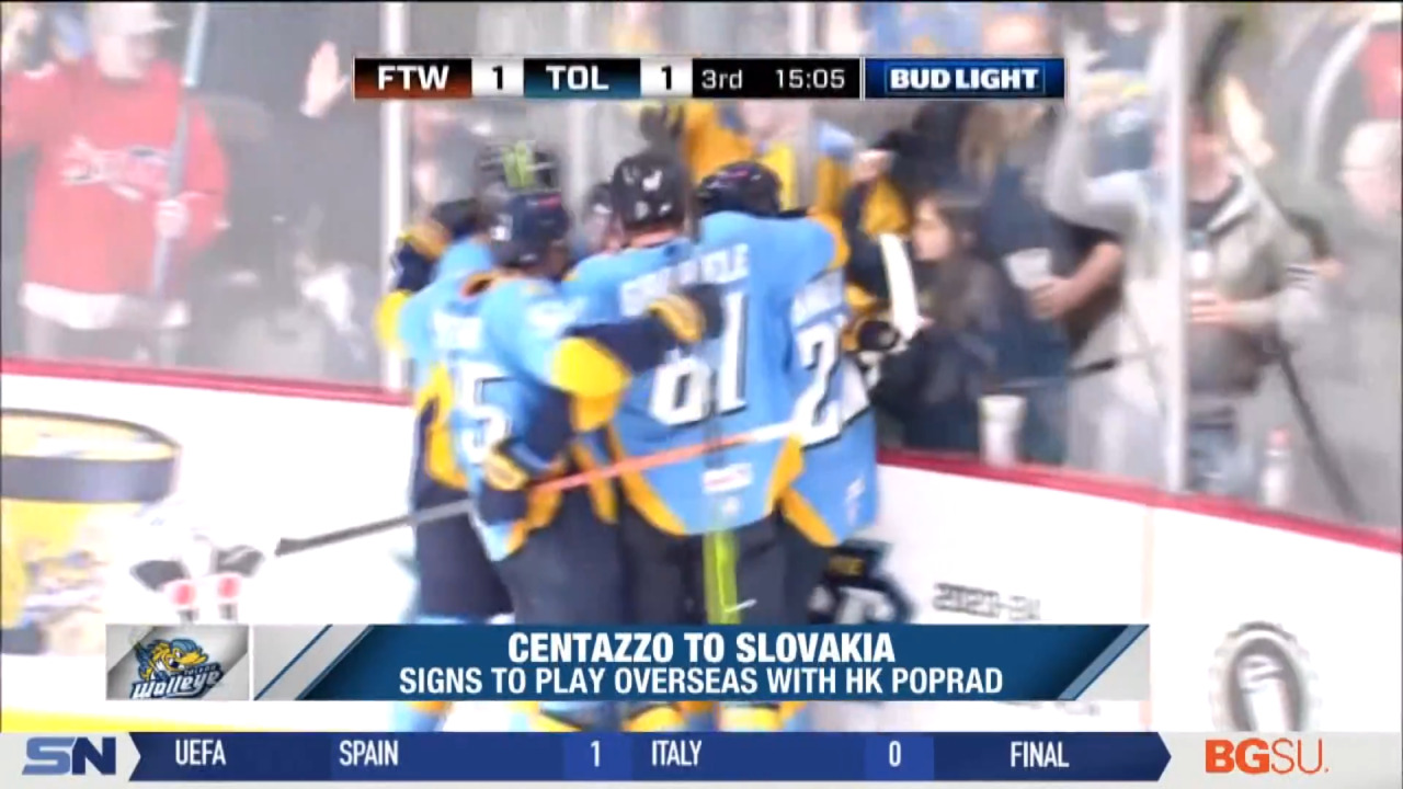 Walleye's Centazzo, Gresock Solidify Plans for Next Season | BCSN