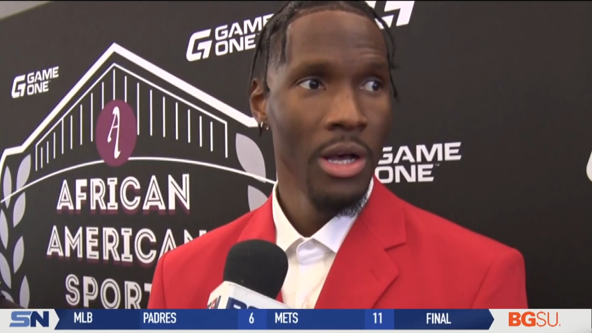 Whitmer Alum Nigel Hayes-Davis Honored as a Sports Legend of NW Ohio | BCSN