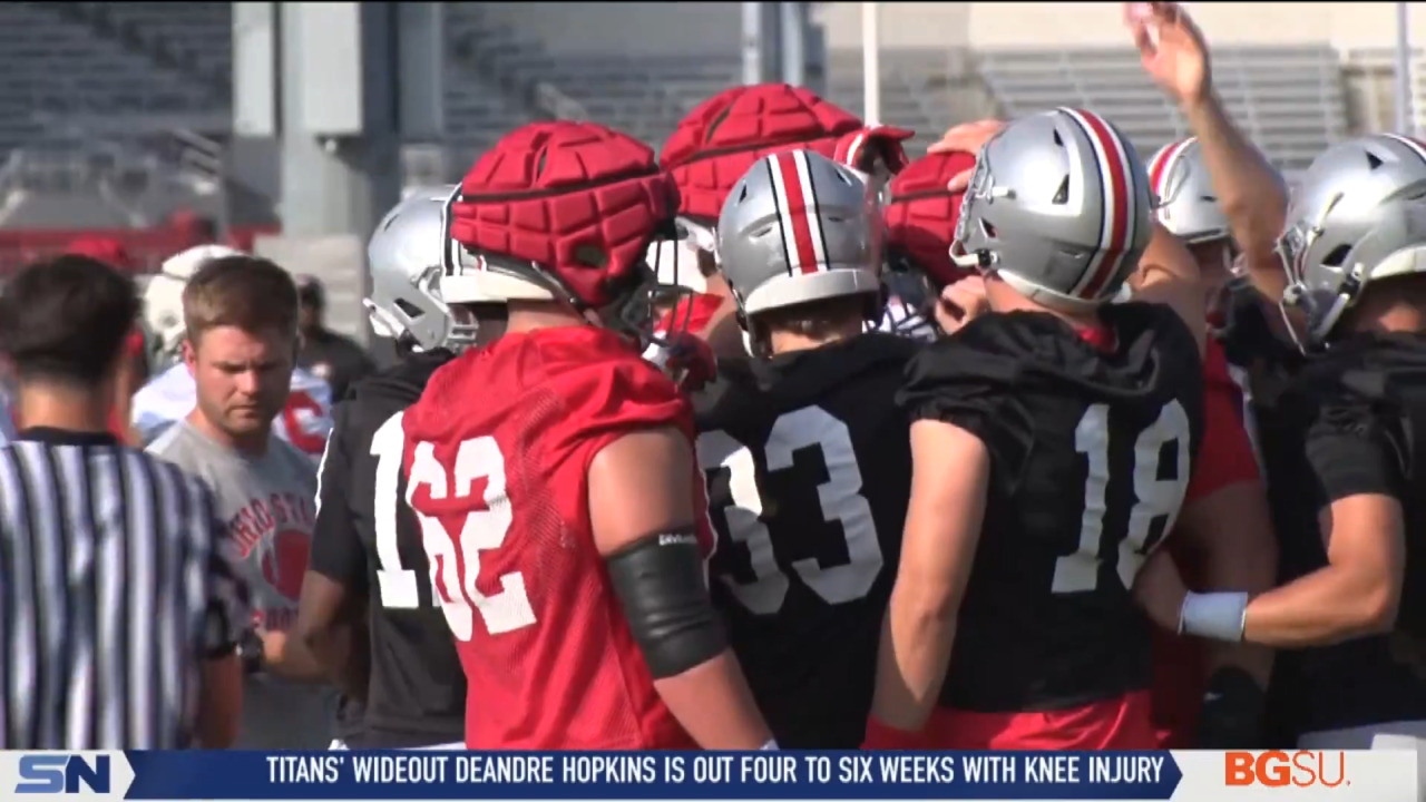 Day One of Ohio State Football Fall Camp | BCSN
