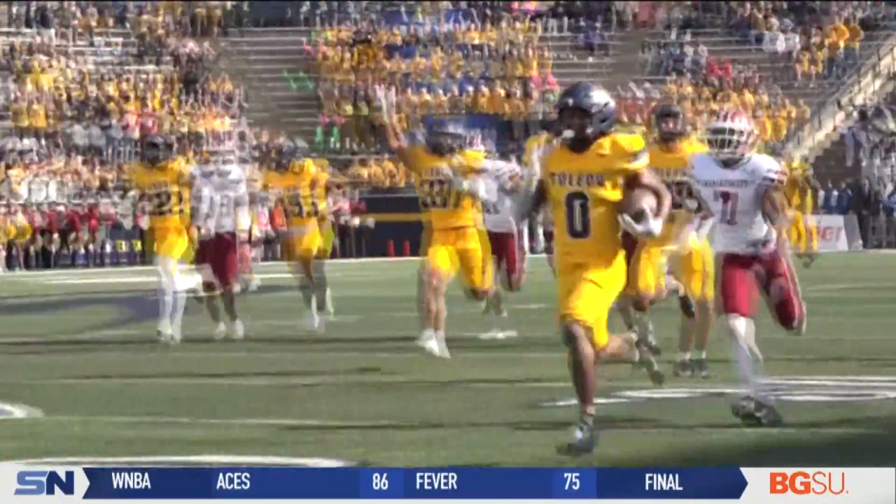 Toledo's Jacquez Stuart Brings Speed on Special Teams | BCSN