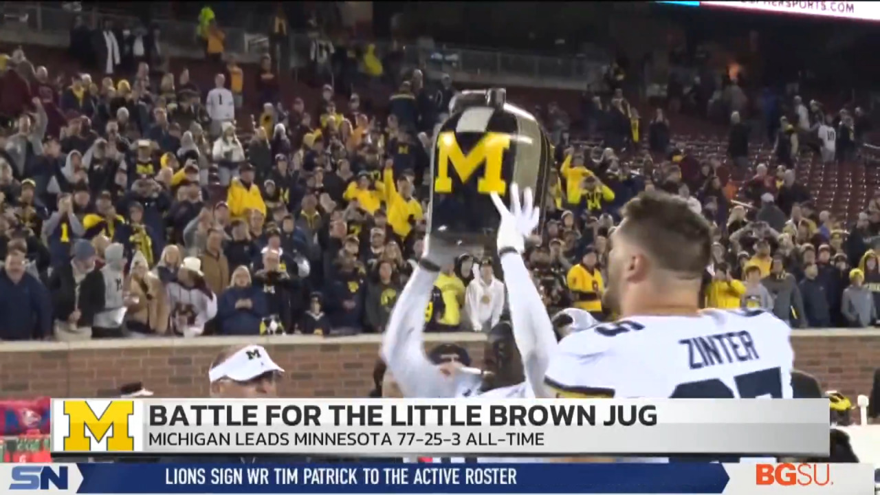 Michigan Gearing up to Defend the Little Brown Jug | BCSN