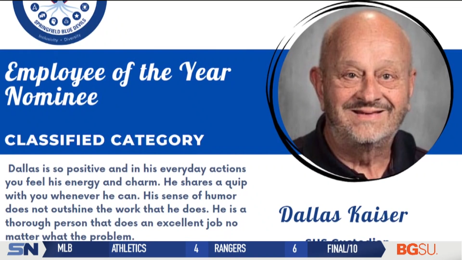 Inside the NLL: Springfield Custodian Dallas Kaiser | BCSN