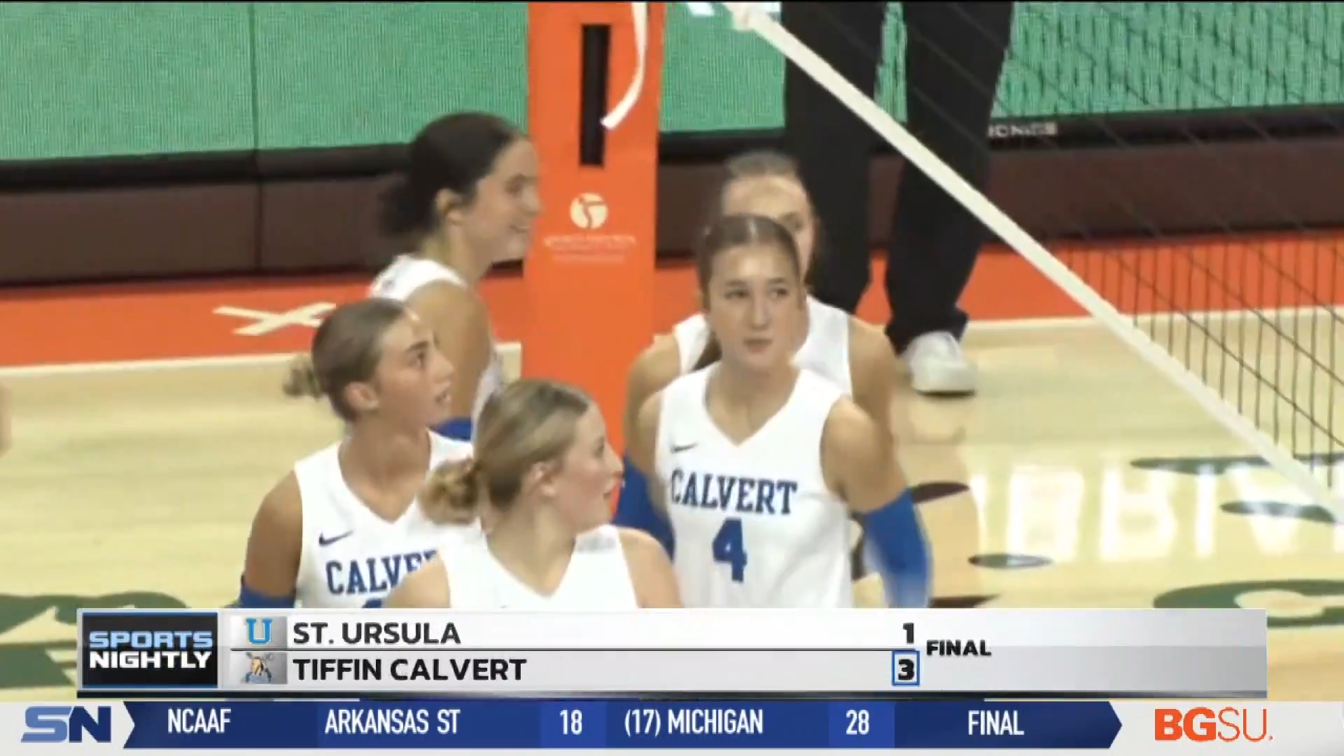 Tiffin Calvert Too Much for St. Ursula | BCSN