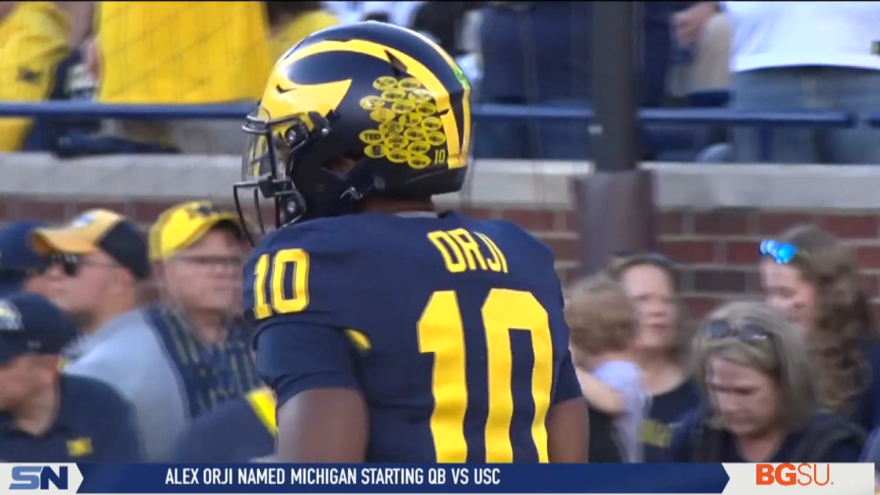 A New QB Under Center in Ann Arbor; Orji Named Michigan Starter | BCSN