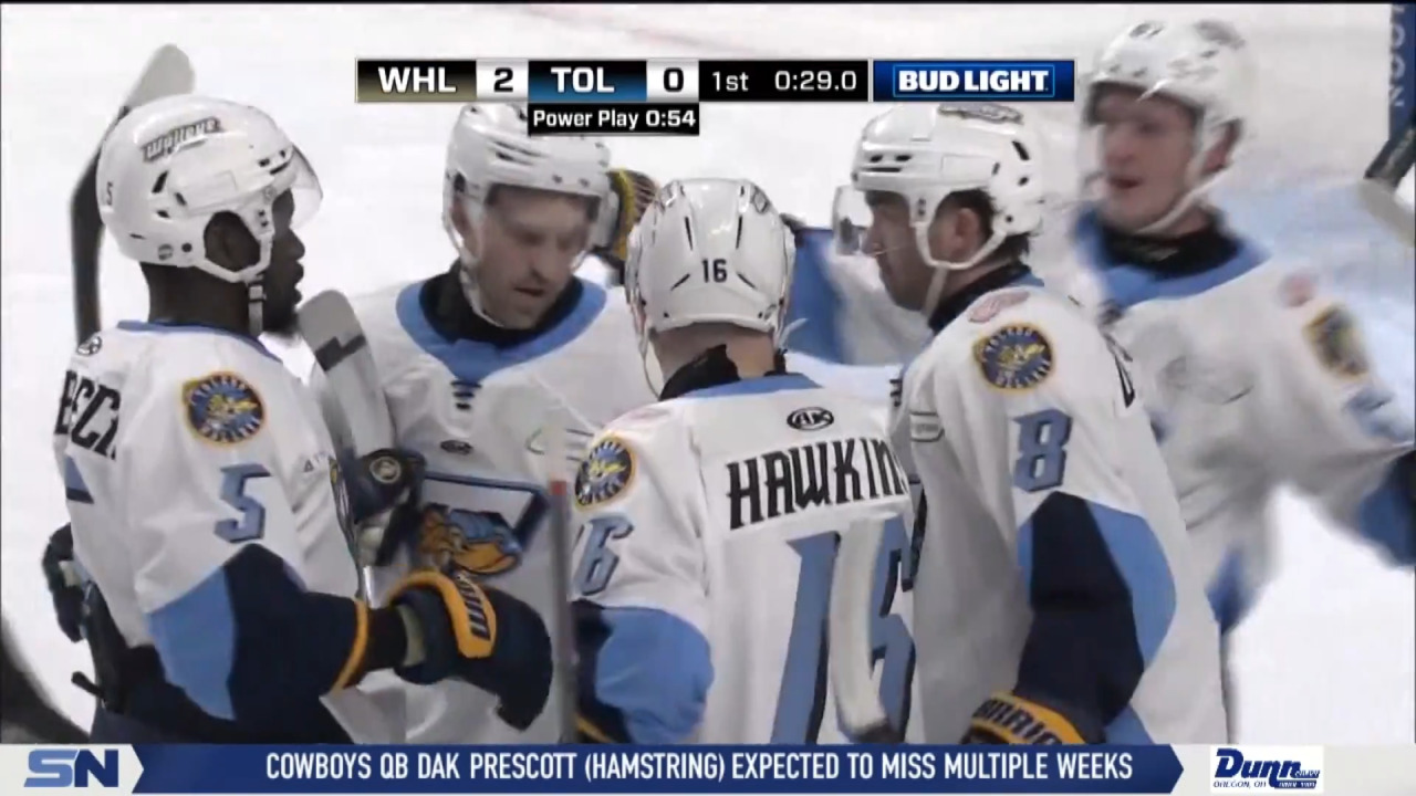 Walleye Talk: Jordan Strack Jumps Over the Boards to Fill in for Matt ...