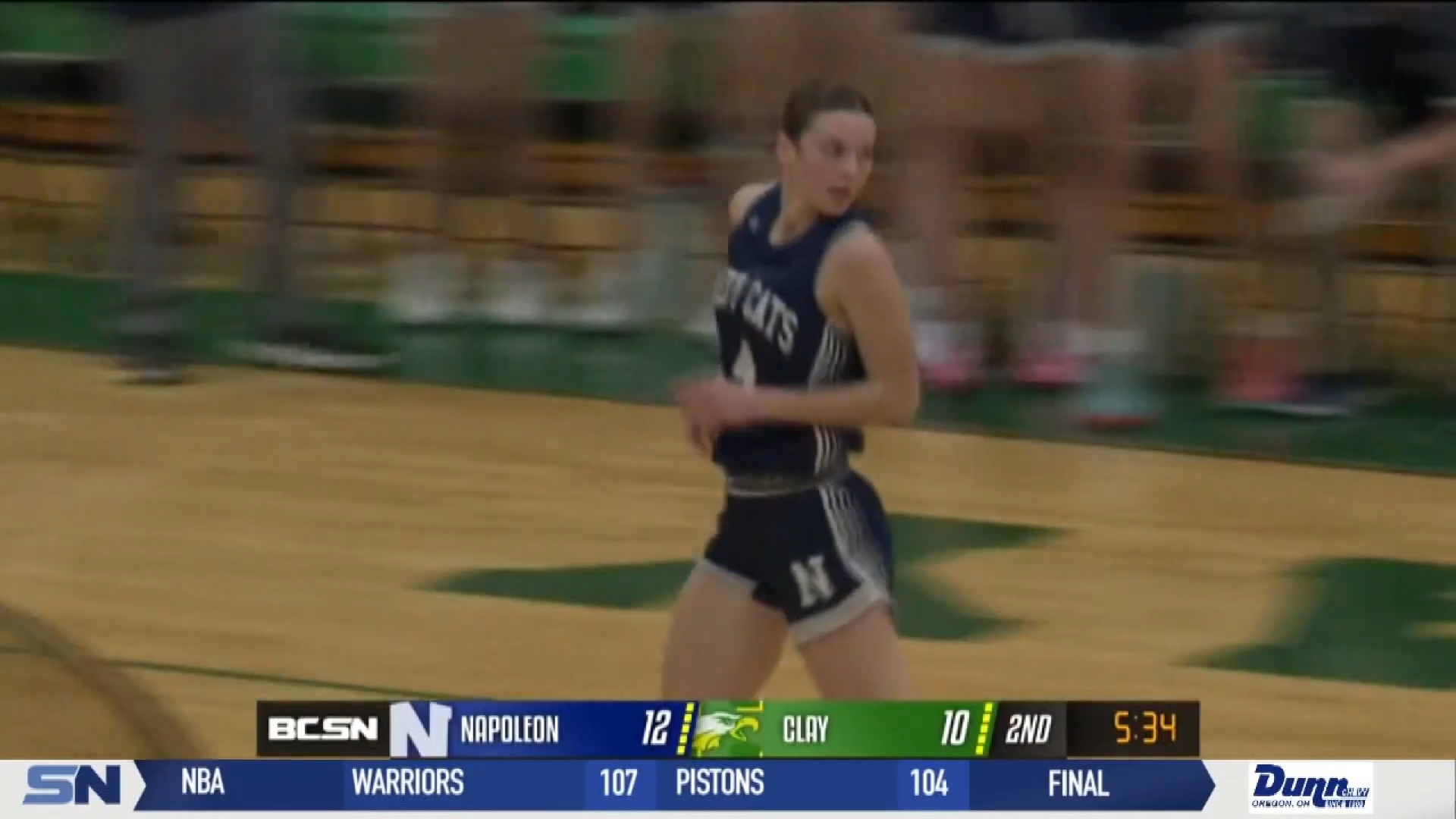 Ava Good Leads Napoleon to a Road Win at Clay | BCSN