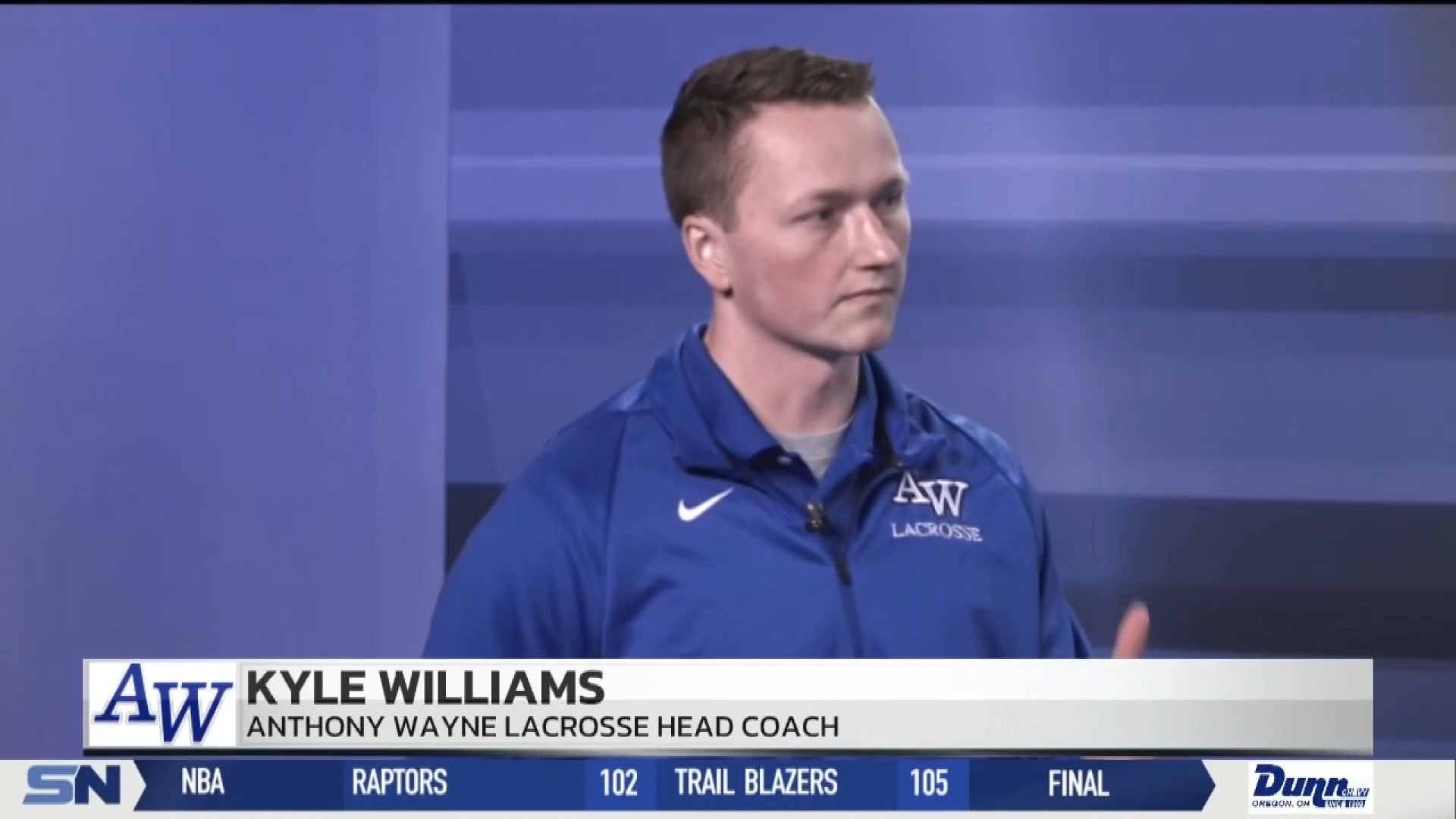 Inside the NLL: Anthony Wayne Lacrosse Head Coach Kyle Williams | BCSN