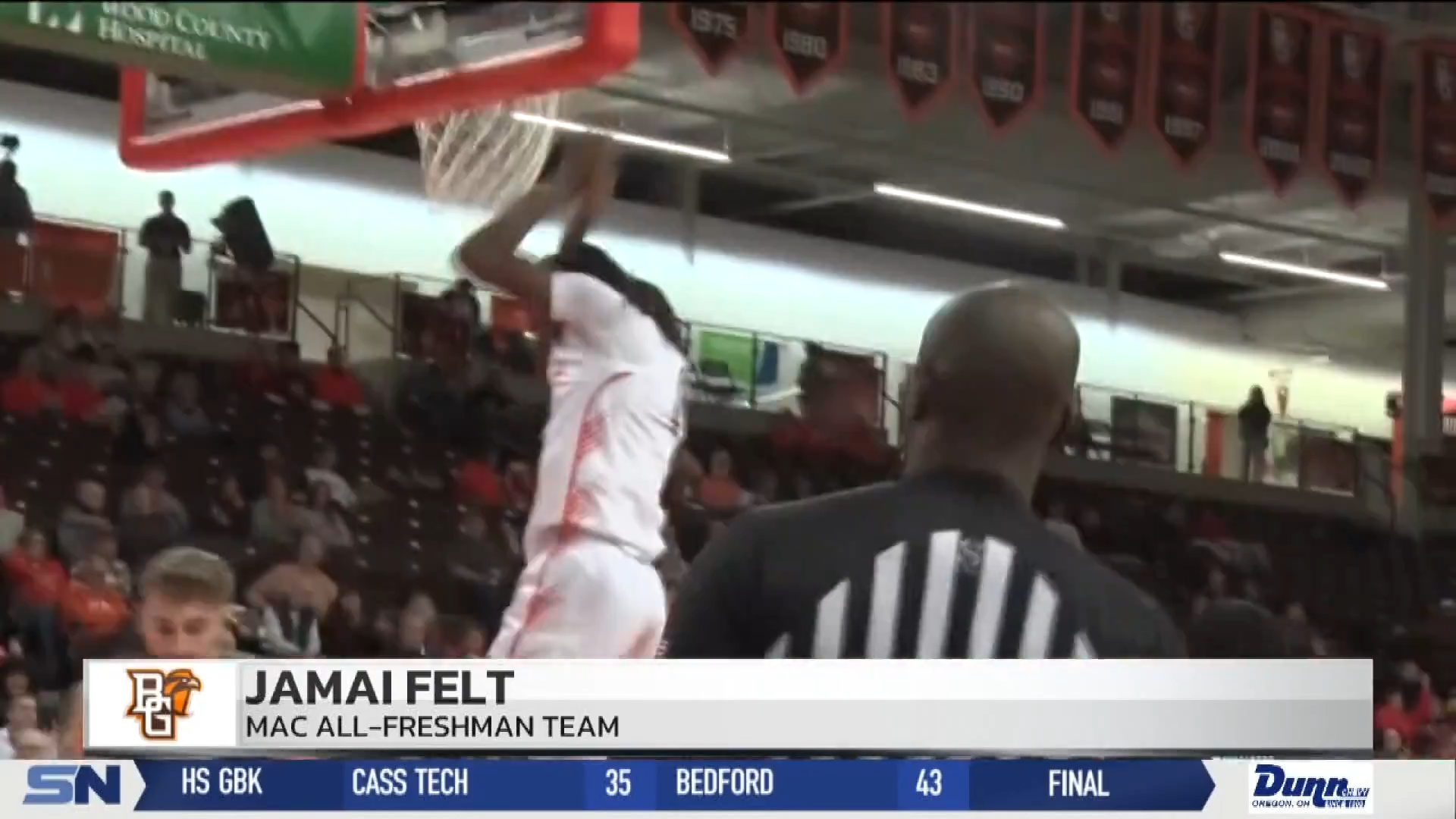 Two Falcons Make All-MAC Teams | BCSN