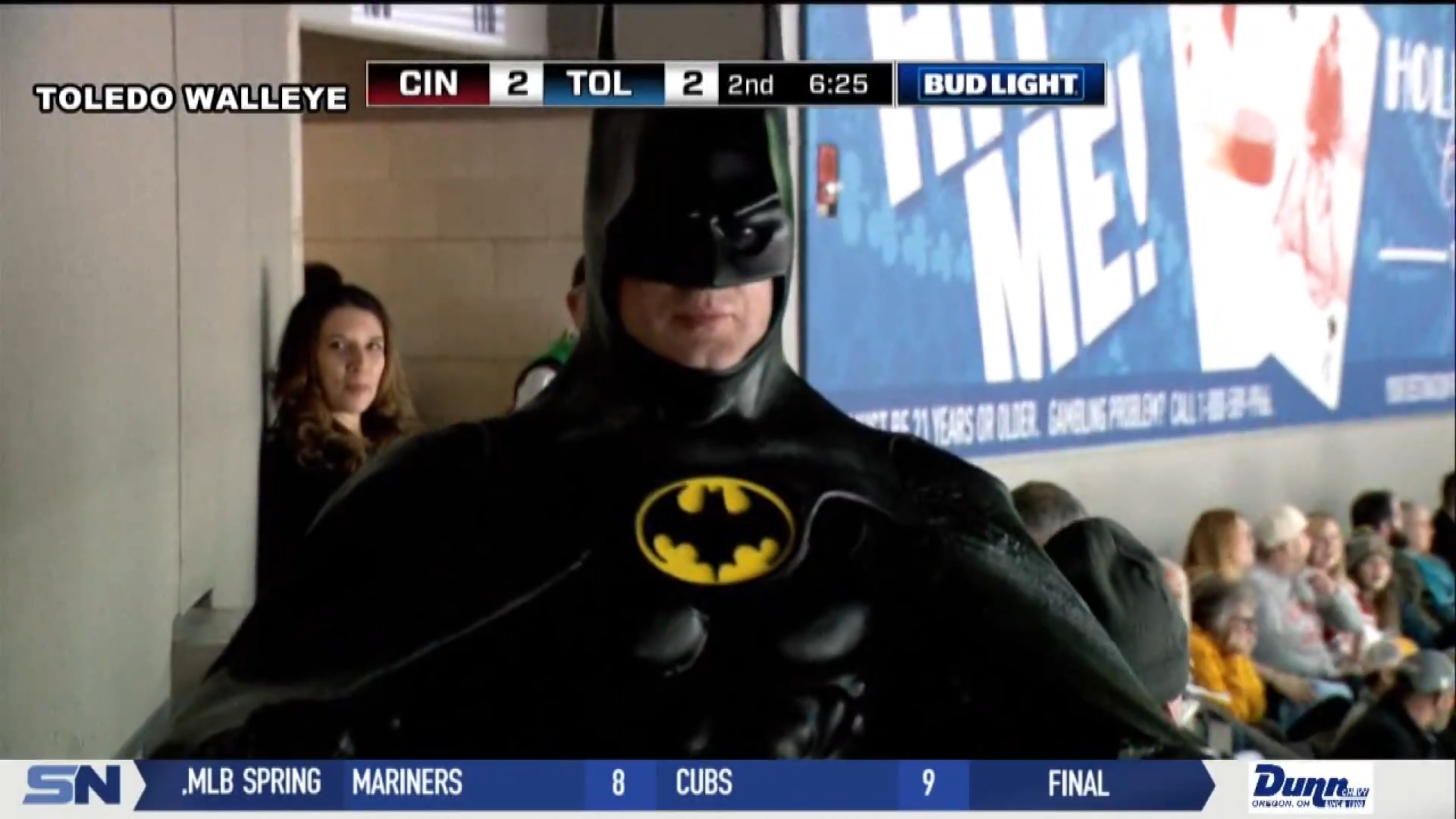 Walleye Down Cyclones On First Responders Night | BCSN